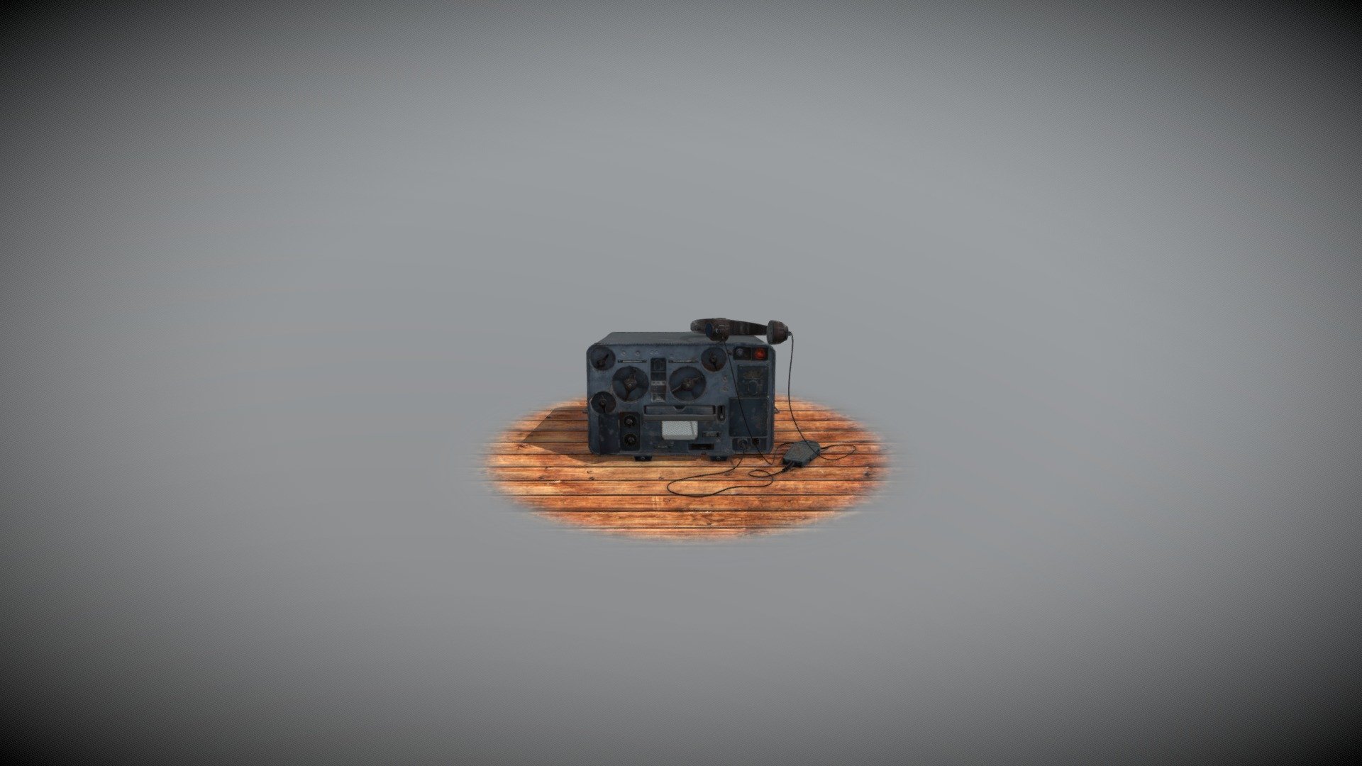 Military radio station and telephone - 3D model by JingWen (@JingWenWei ...