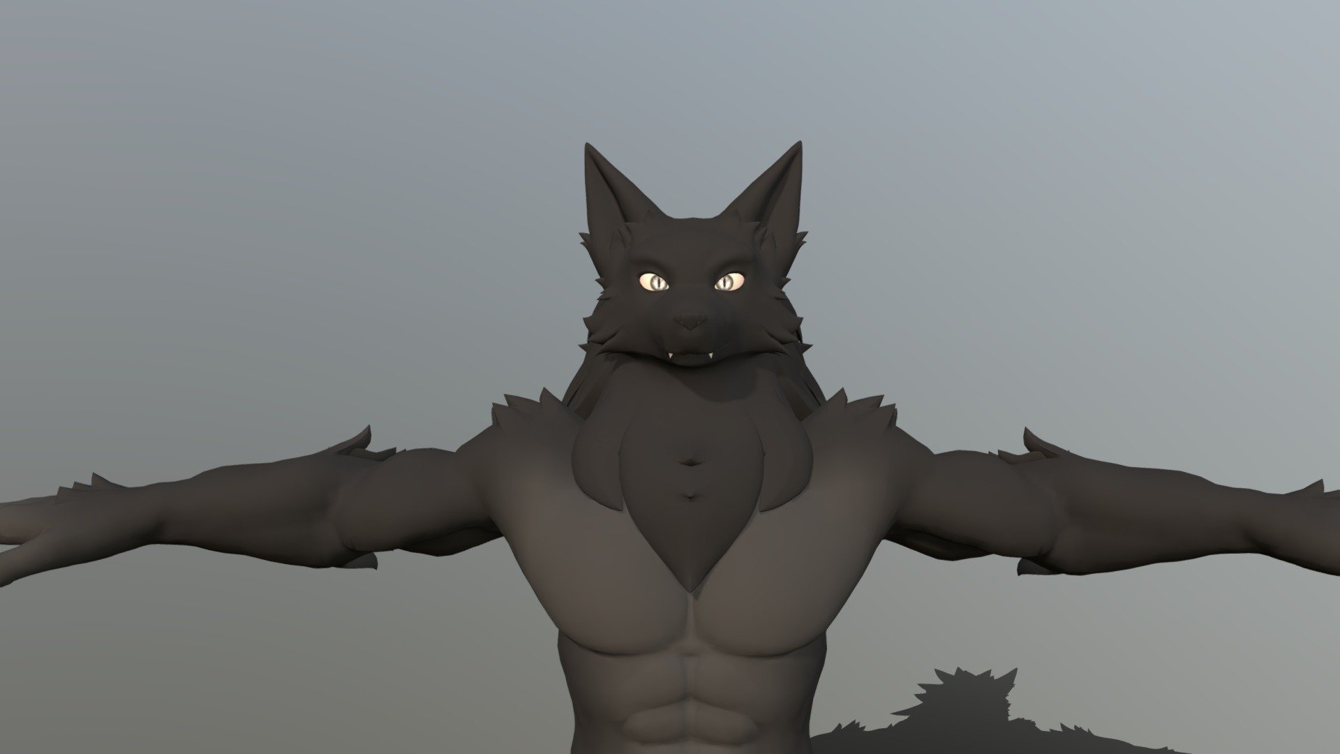 Male_Hellhound - Download Free 3D model by Just a White Mark Fox ...