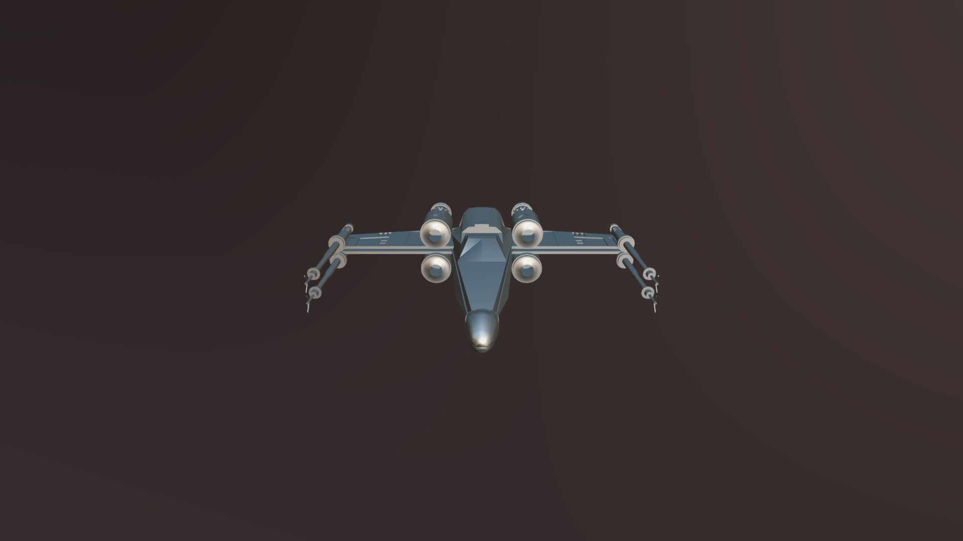 X- Wing - 3D model by jimena (@jimena88) [4609c84] - Sketchfab