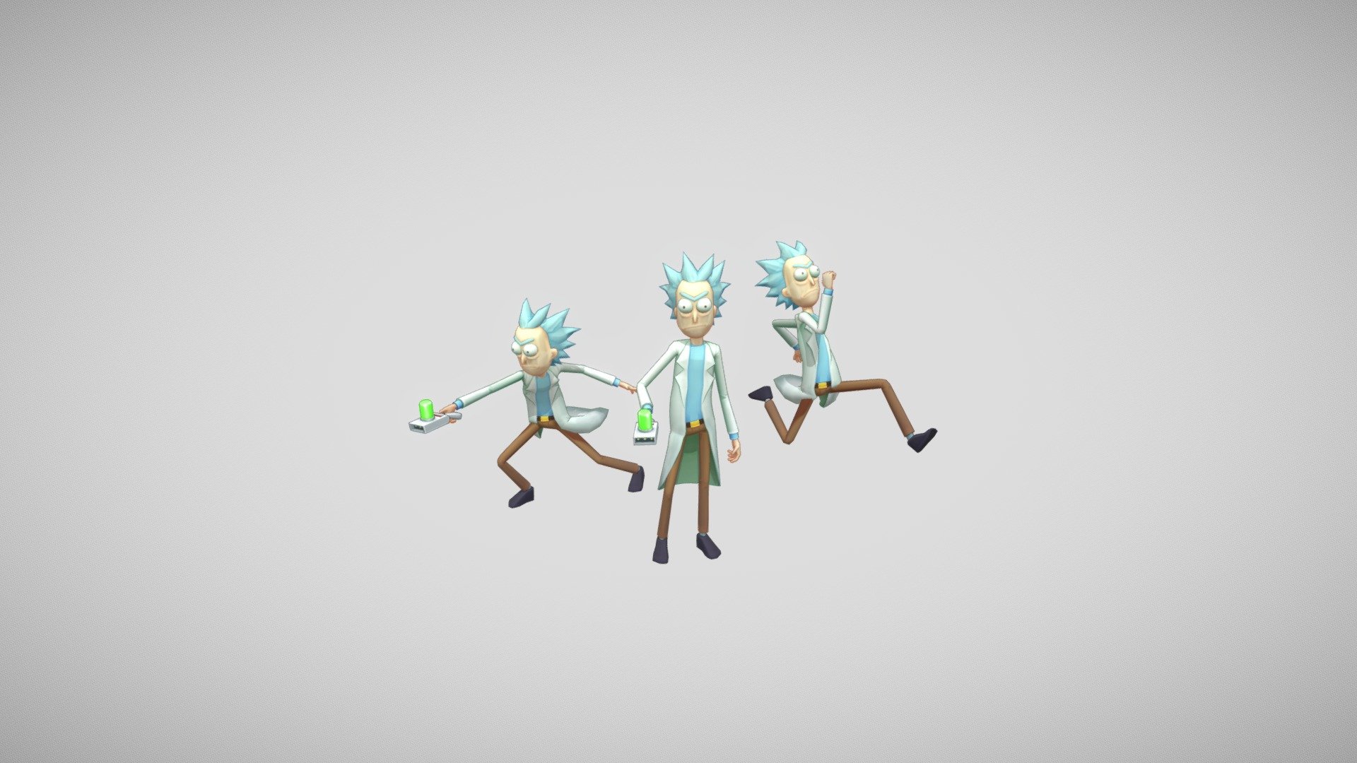 Rick - 3D model by davegibbons217 [460a105] - Sketchfab