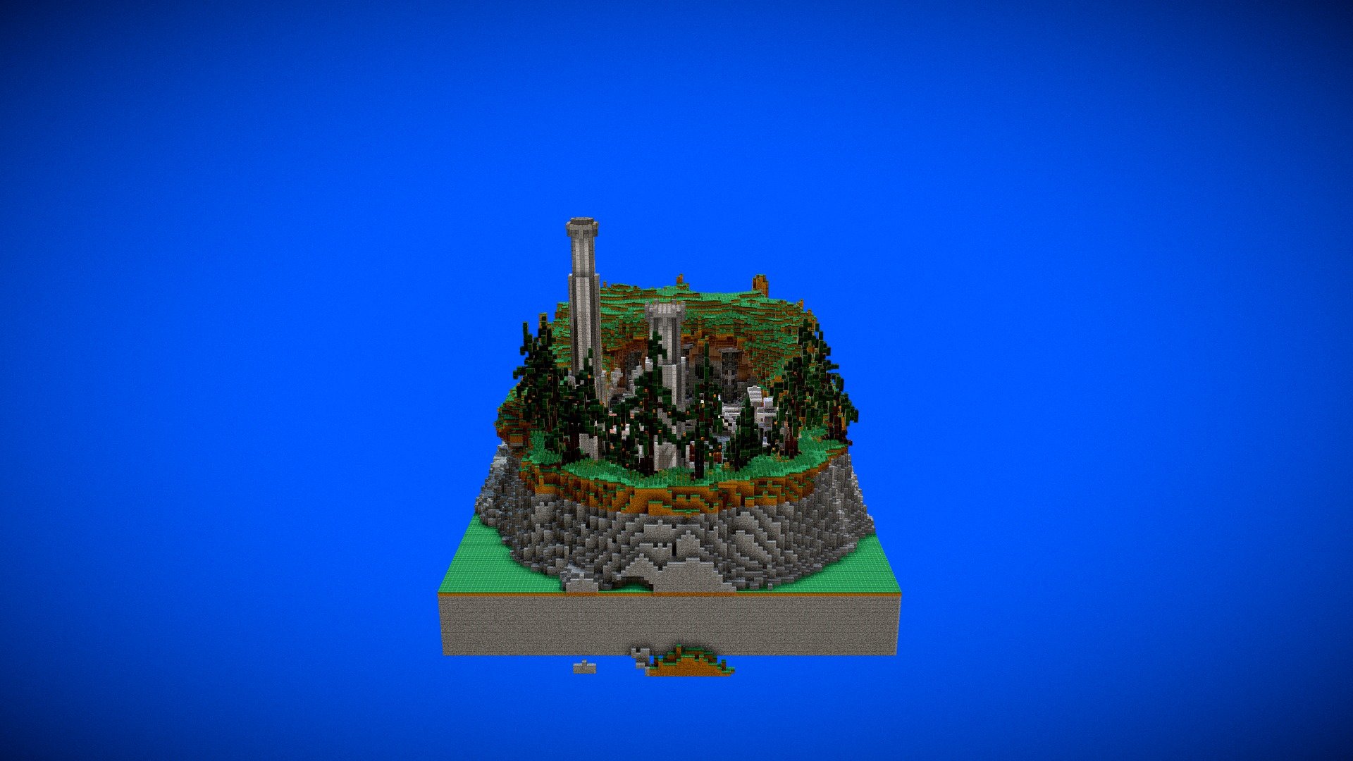 Lobby SkyWars - 3D model by RedBox Minecraft Studio (@KlashRaick ...
