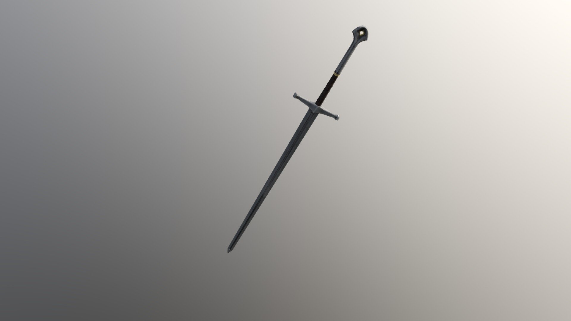Long sword - 3D model by The blooder (@nightcorebloody) [460a9ef ...