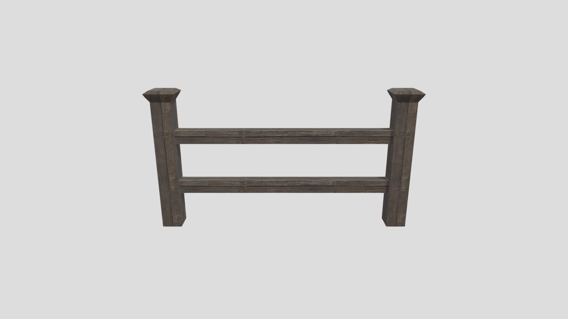 Fence - 3D model by Tord-Elias [460b1c8] - Sketchfab