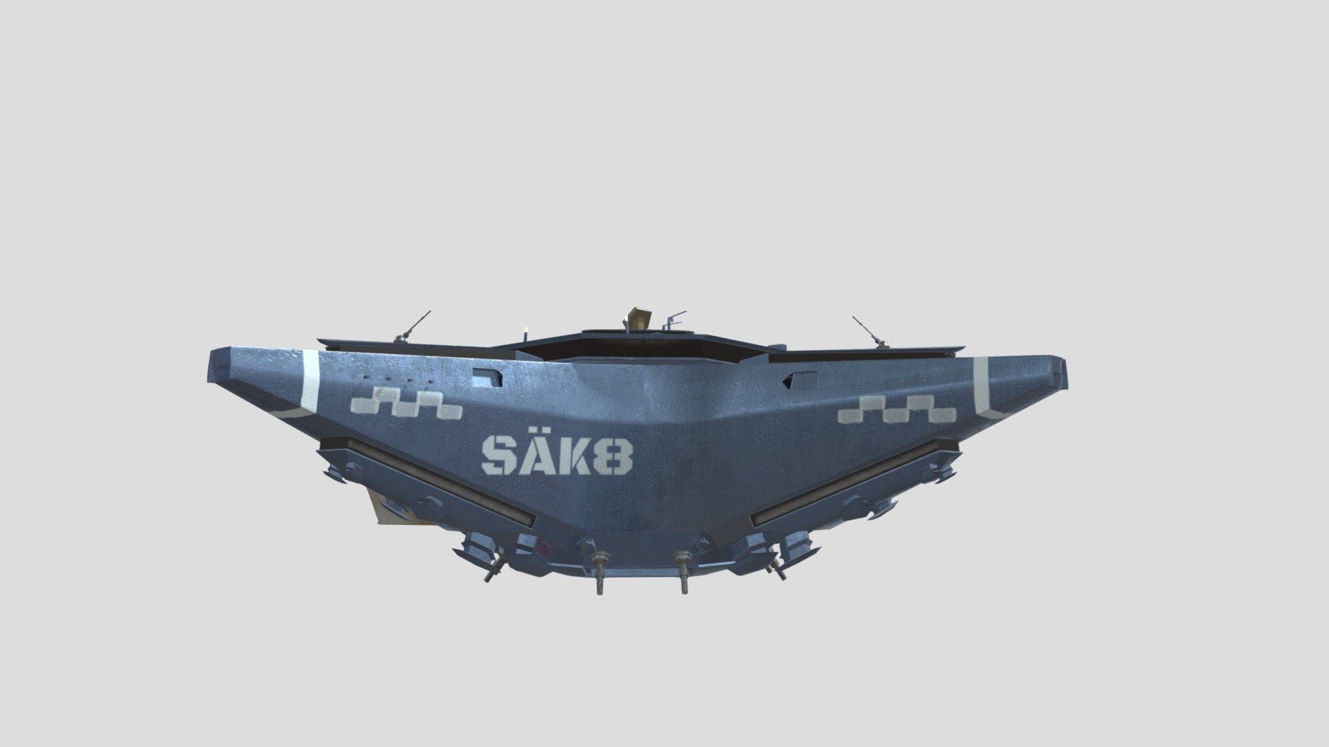 The Labyrinth Police Ship Collab - 3D model by T0M (@TomGof_Gamer ...