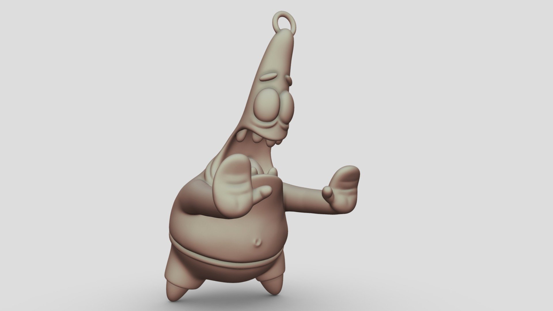 Patrick Star Keychain - Buy Royalty Free 3D model by yogi_sandhi ...
