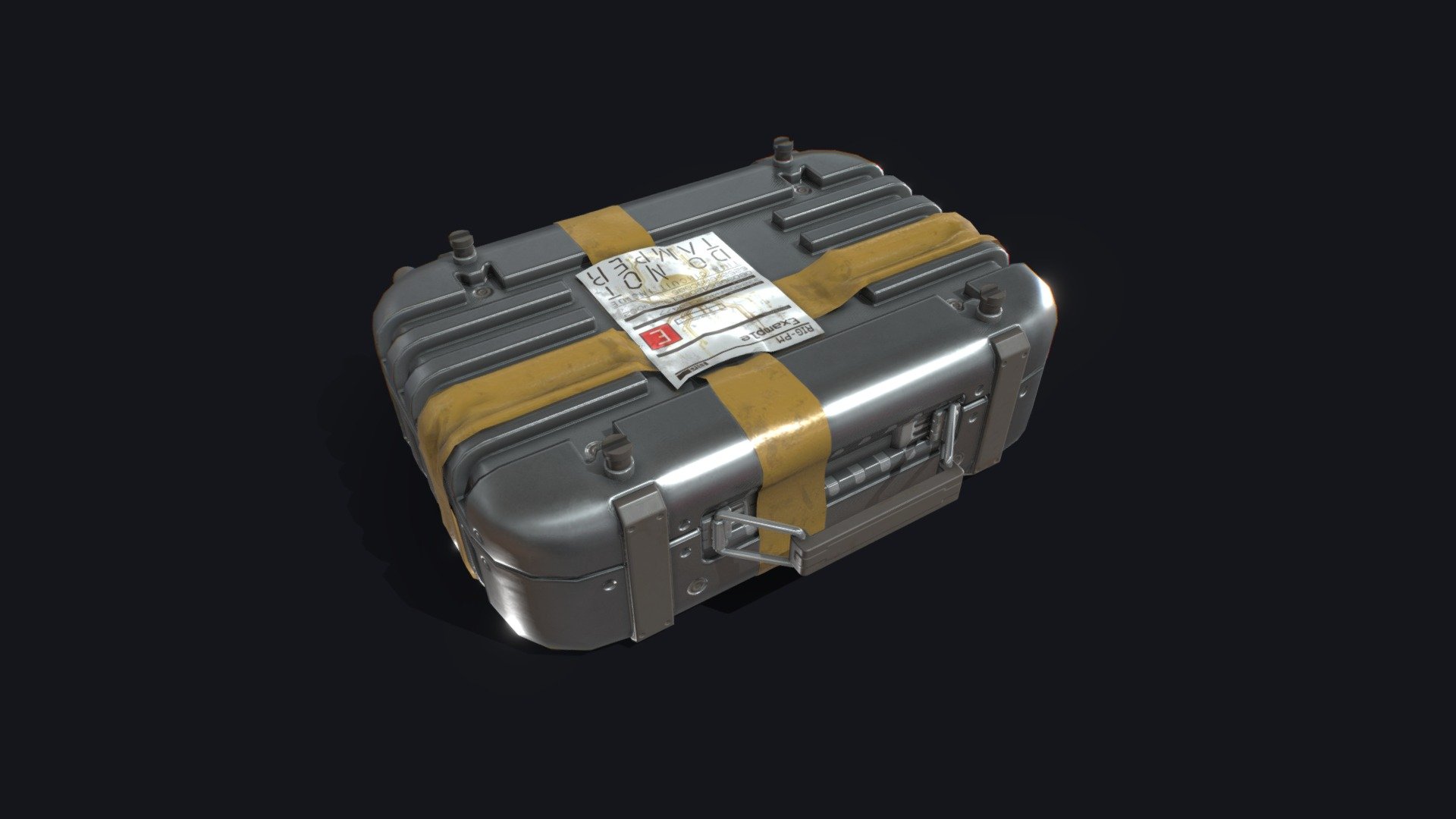 Case from the game "Death Stranding" - 3D model by Artur Petrov ...