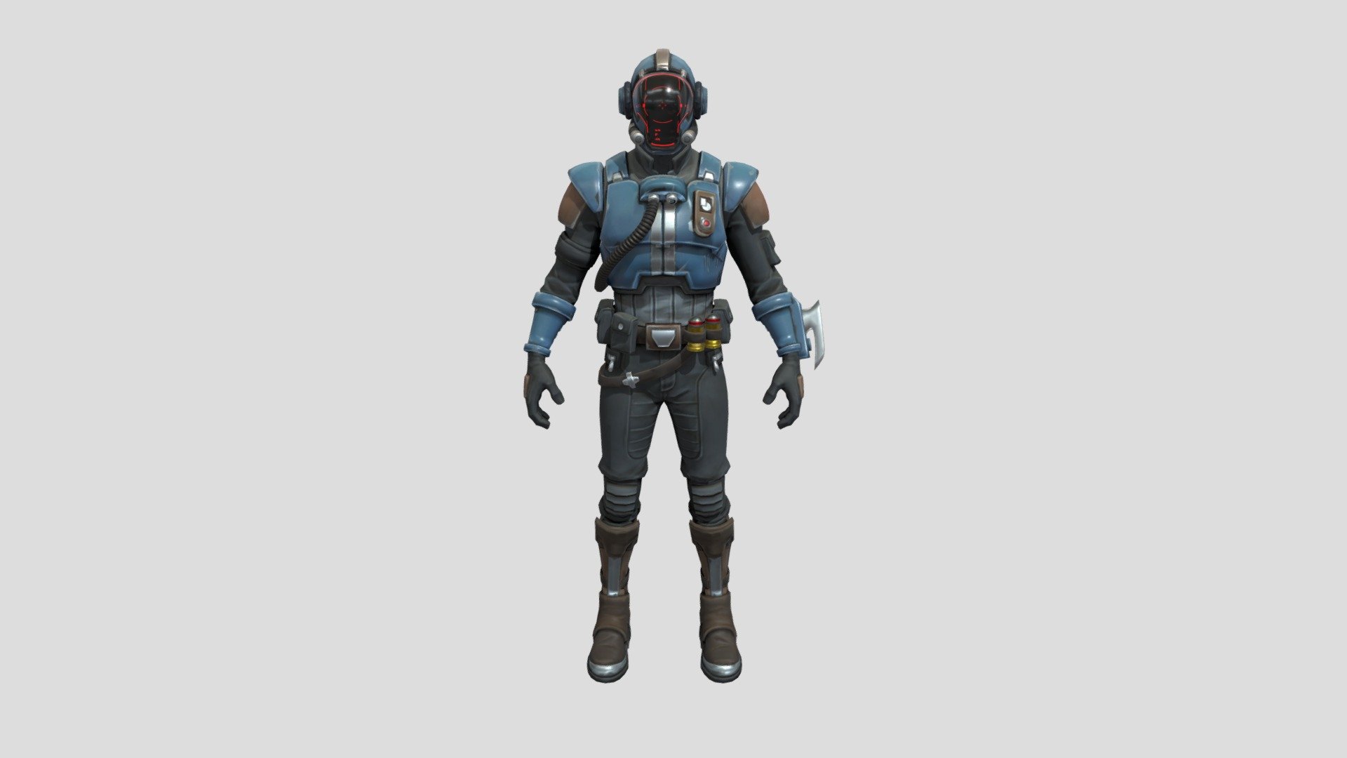 Fortnite - The Visitor - Download Free 3D model by spider-zip3 [460f84a ...