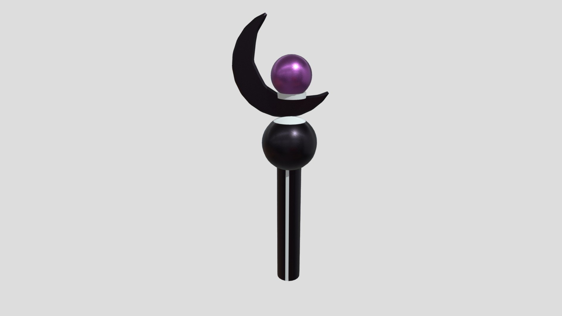 magical moon wand - 3D model by JetstreamCam [4610a35] - Sketchfab