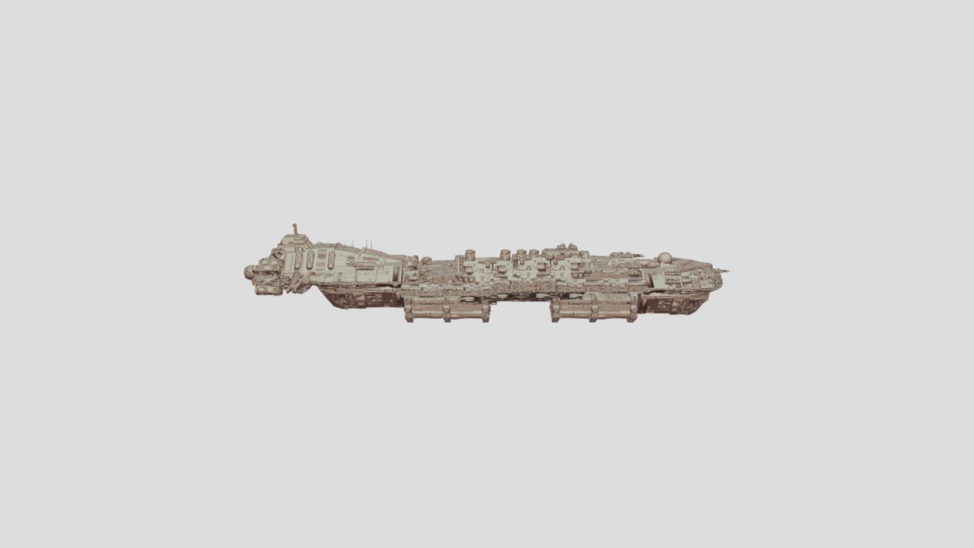 Capital Mother Ship 26 - Download Free 3D model by Steven Kilby ...
