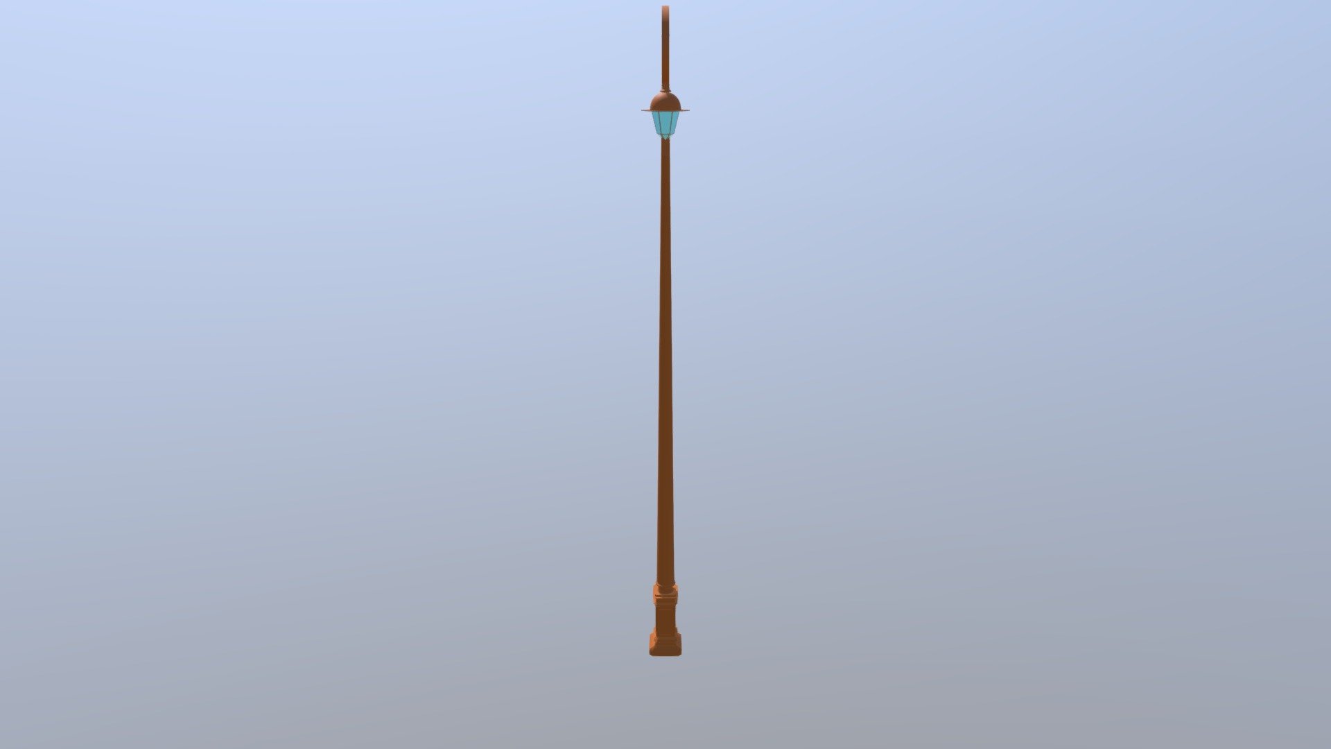 Street light pole - 3D model by Chouaaib.Babaoui [46146a5] - Sketchfab