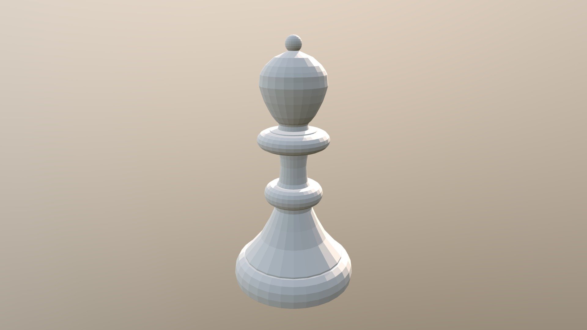 Chess Bishop - 3D model by sketchPaw [46153bc] - Sketchfab