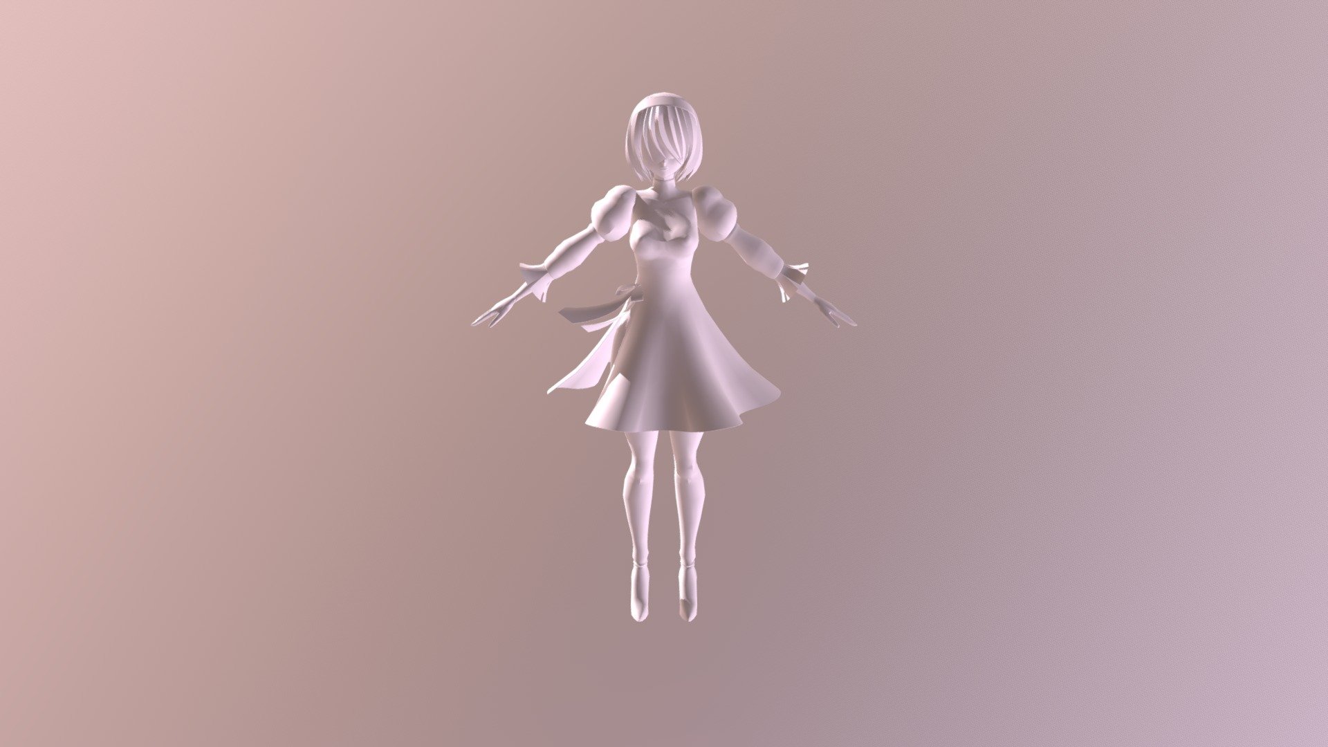 2B - 3D model by reens [4615913] - Sketchfab