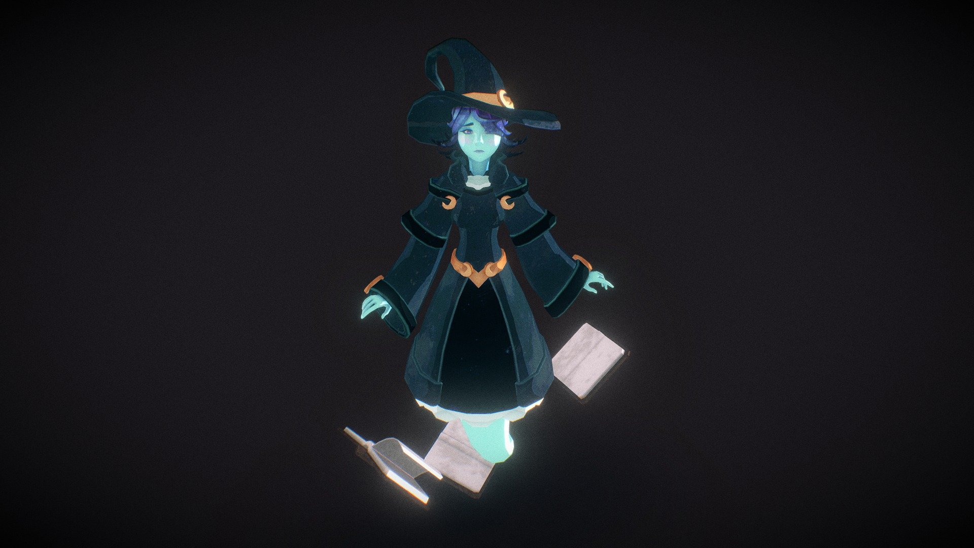 Ghost Witch - 3D model by dandan.artist [461780e] - Sketchfab