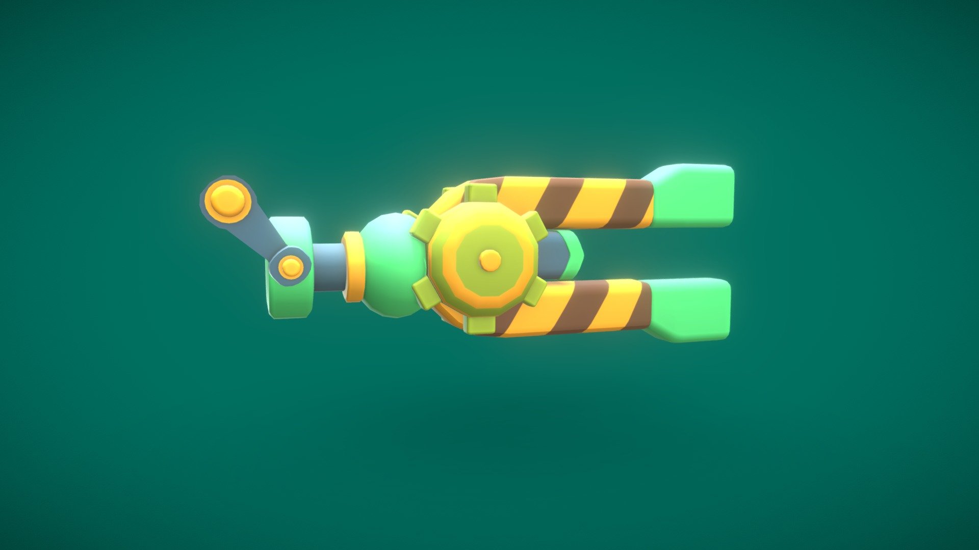 Stylized Magnet Gun - Buy Royalty Free 3D model by Blooming Animation ...
