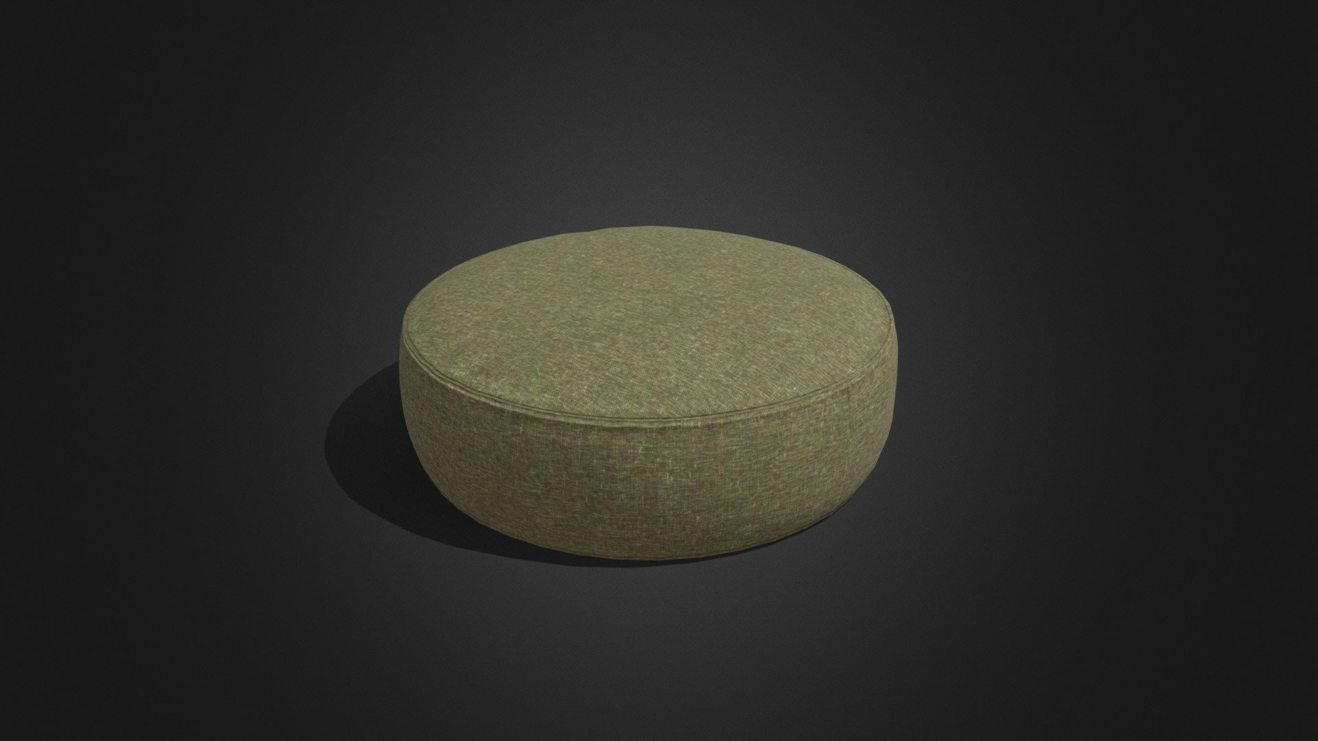 Orlando Seamed Round Ottoman - Buy Royalty Free 3D model by Toss90 ...