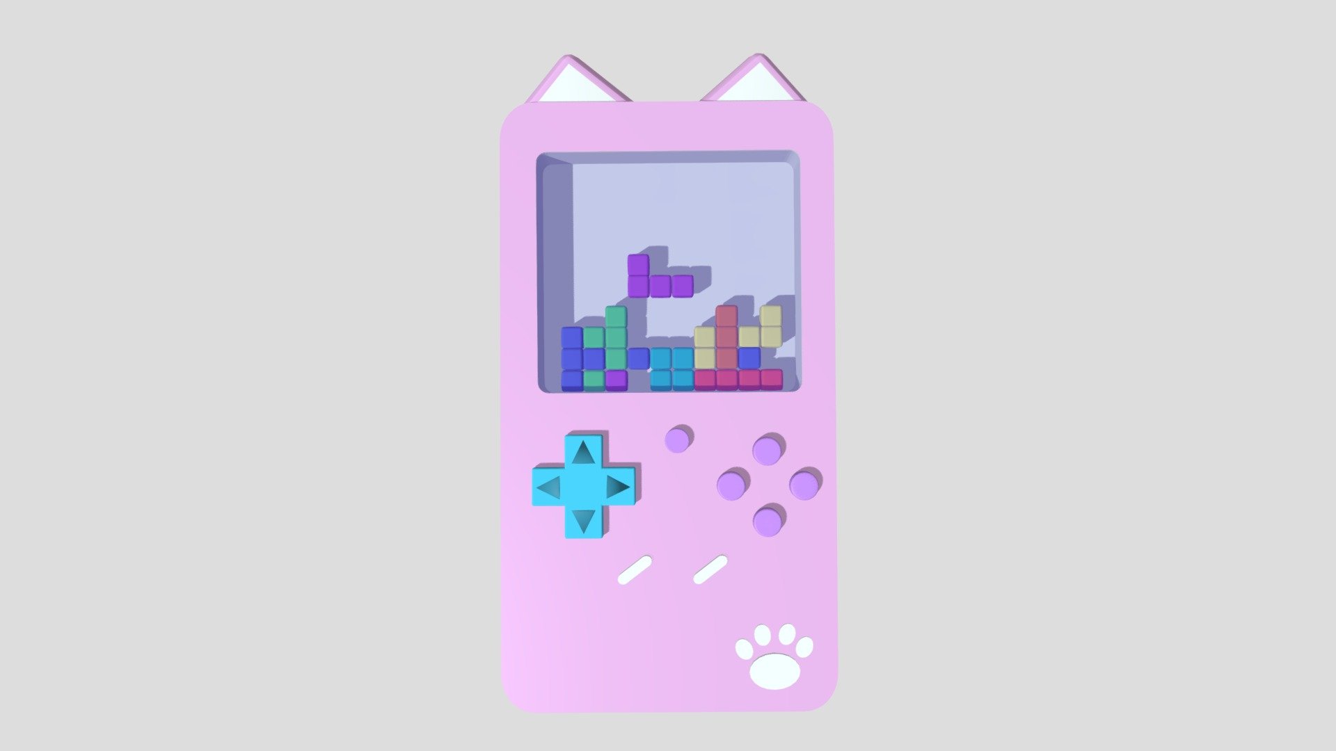 Minigame meow - Download Free 3D model by RebecaBK01 [461adfe] - Sketchfab