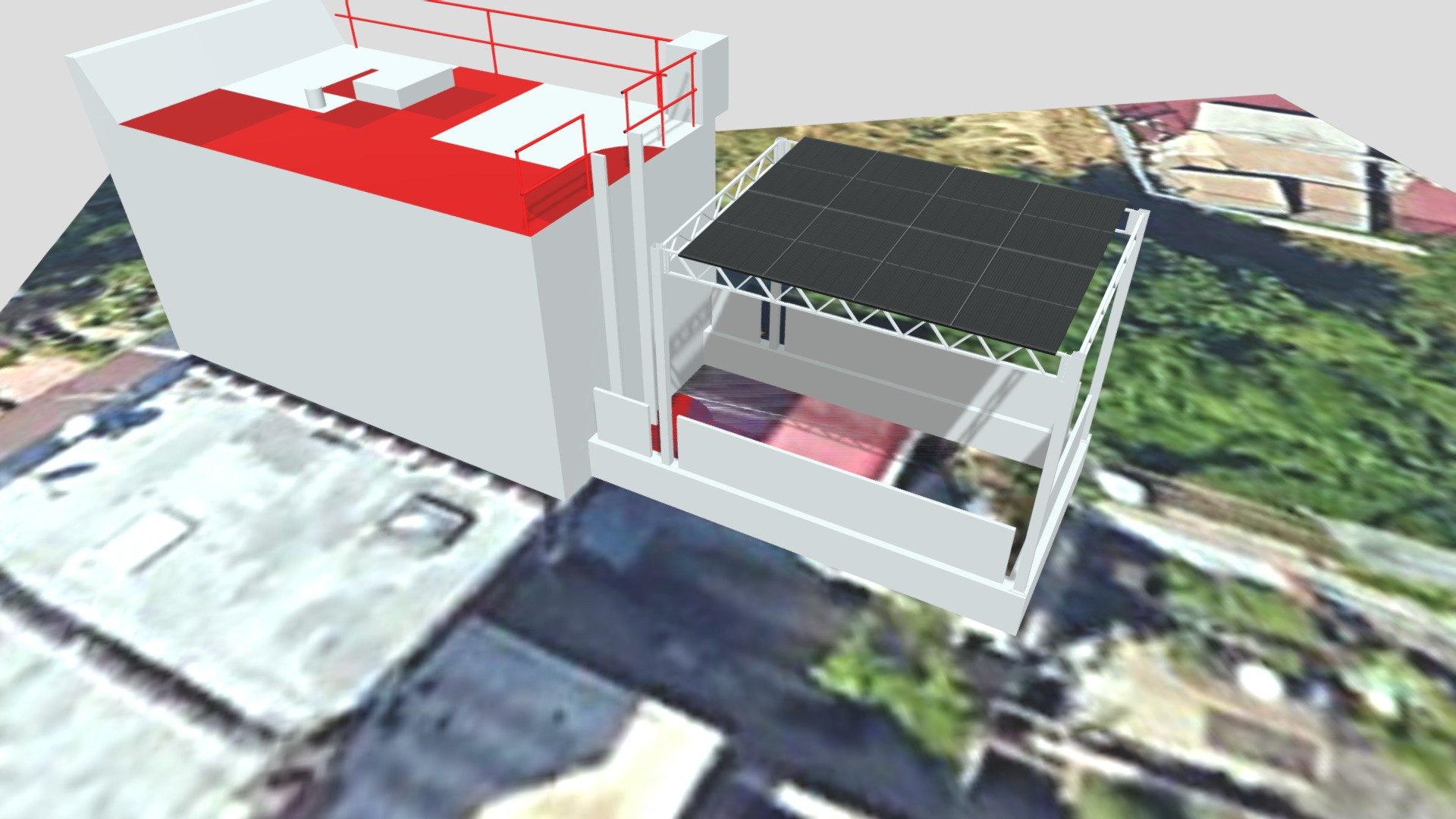 1736 Willoughby Ave 8 Mod Canopy Post + Beam - Download Free 3D model ...