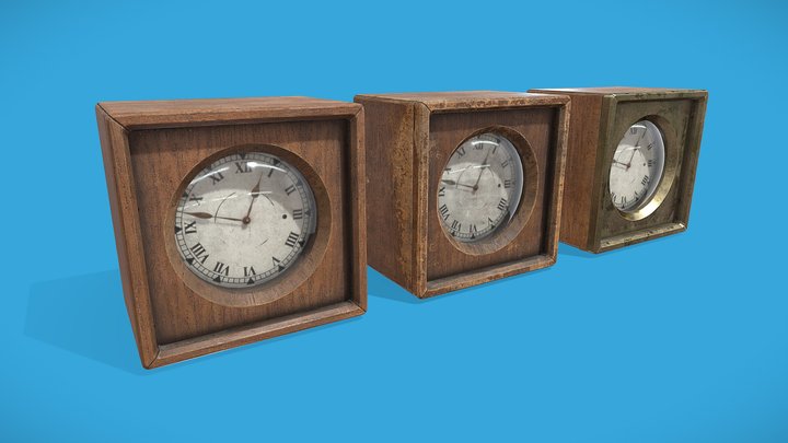 Clocks 3D models - Sketchfab