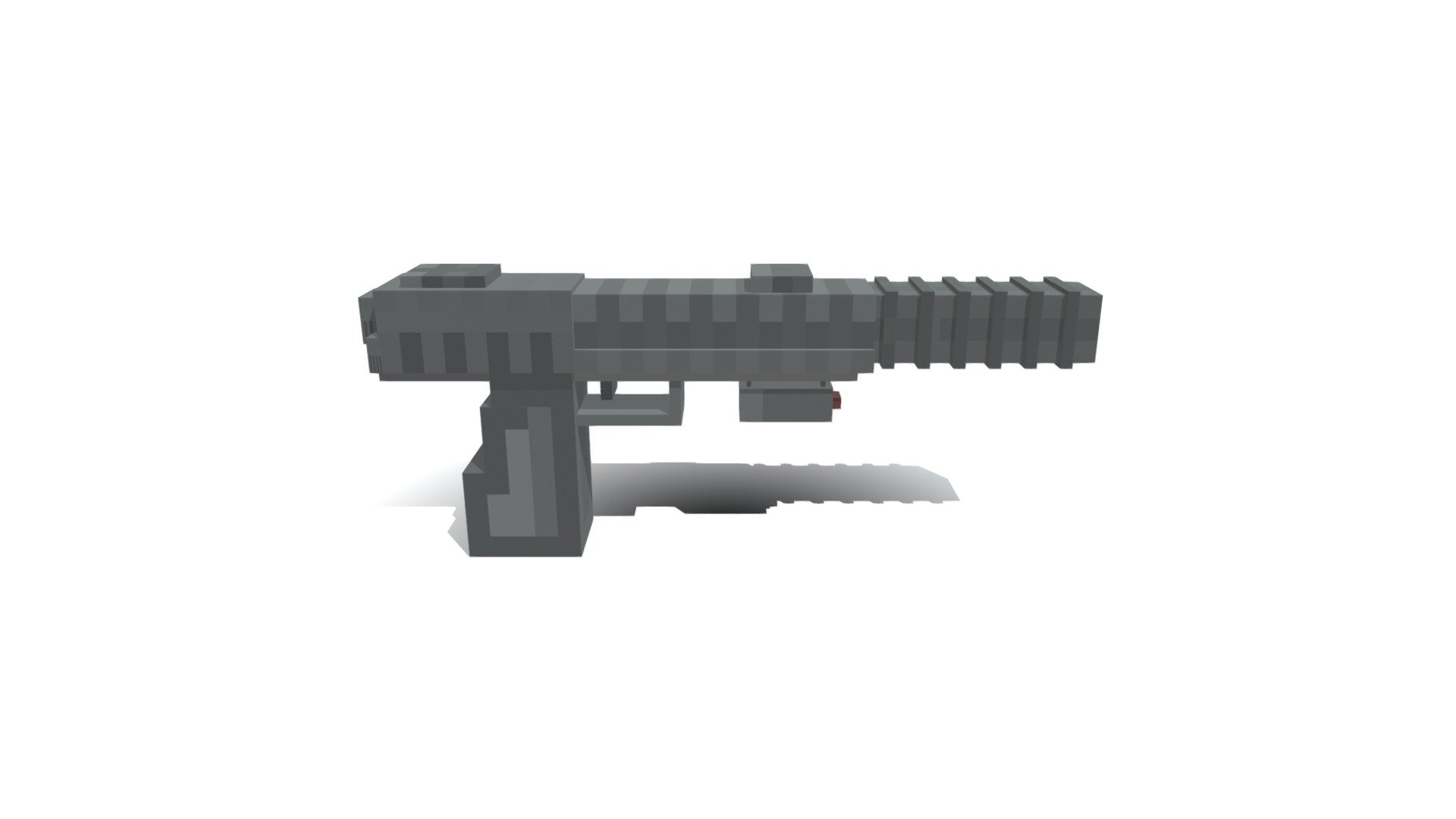 Pistol - Download Free 3D model by jape-_- (@jasu.pellonpaa) [461c758 ...