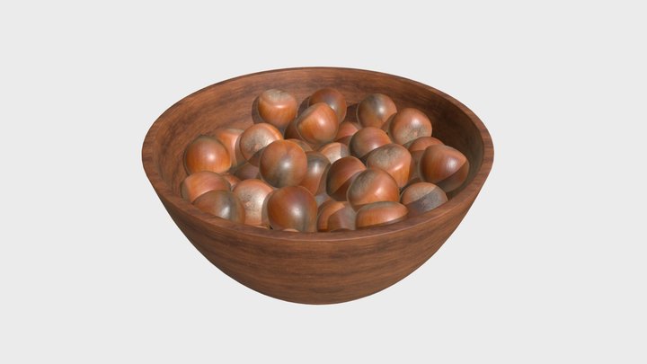 Hazelnut 3D models - Sketchfab