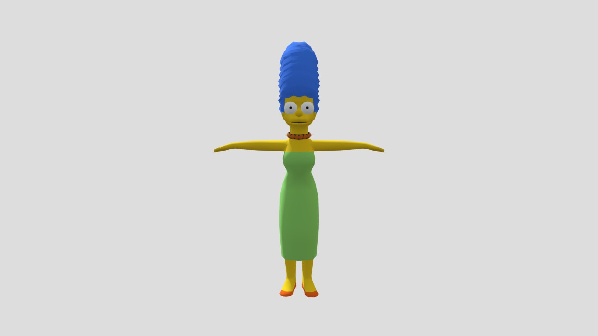 The Simpsons Hit & Run Marge - Download Free 3D model by maznalharbi056 ...