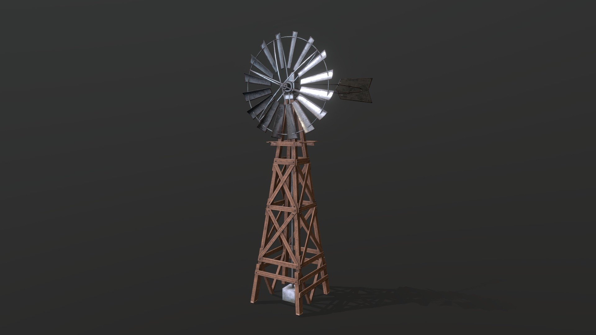Wind Mill Animation || Game Ready Model - 3D model by Magicalorbs ...