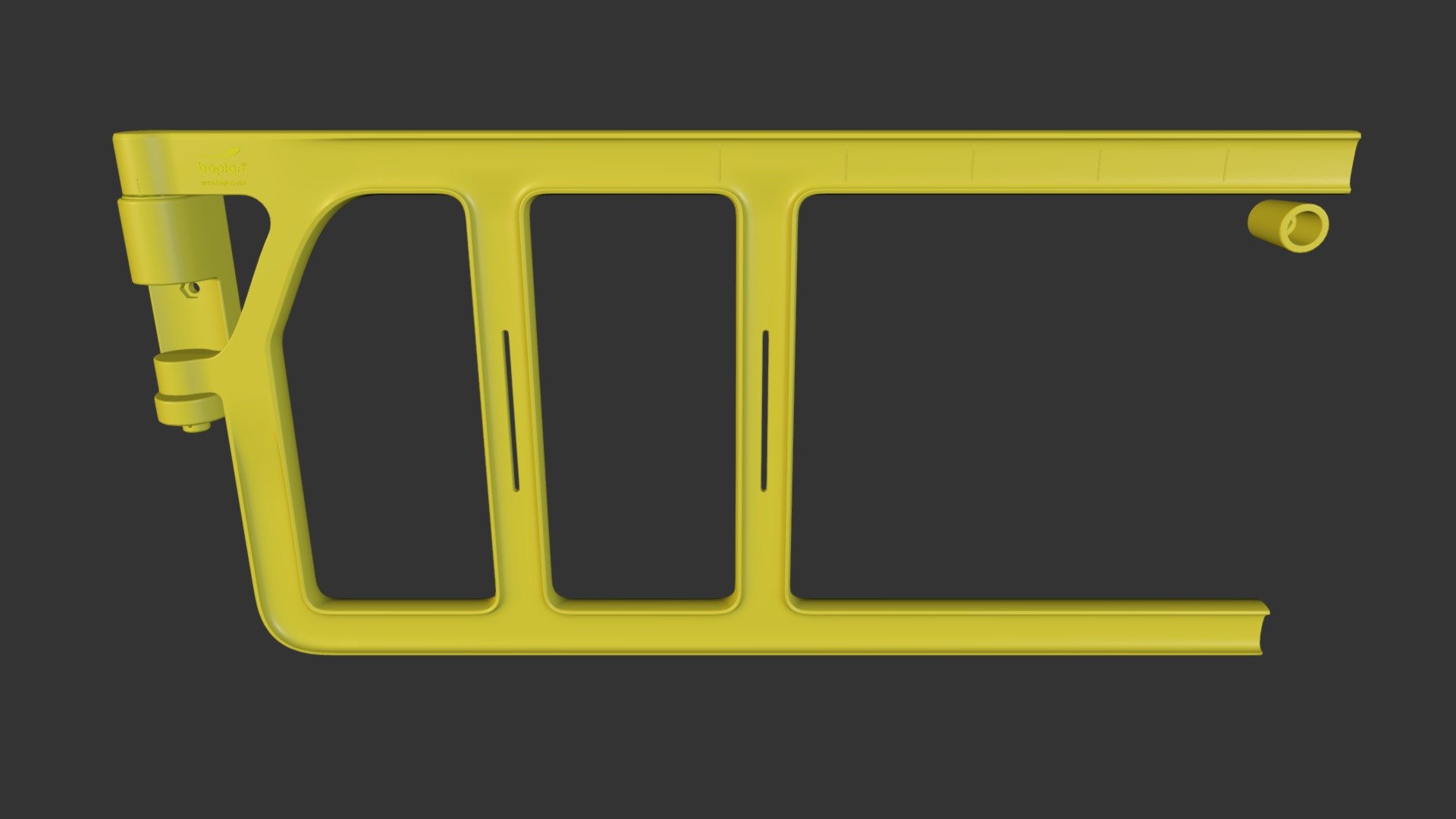 Double Axes Gate (1200mm - 47in) - Download Free 3D model by Boplan ...