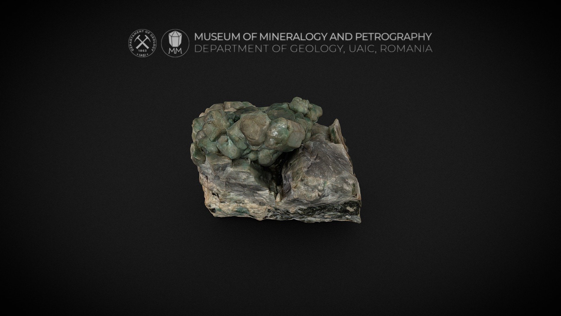 Pale-green Wernerite (a variety of Scapolite) - 3D model by Museum of ...