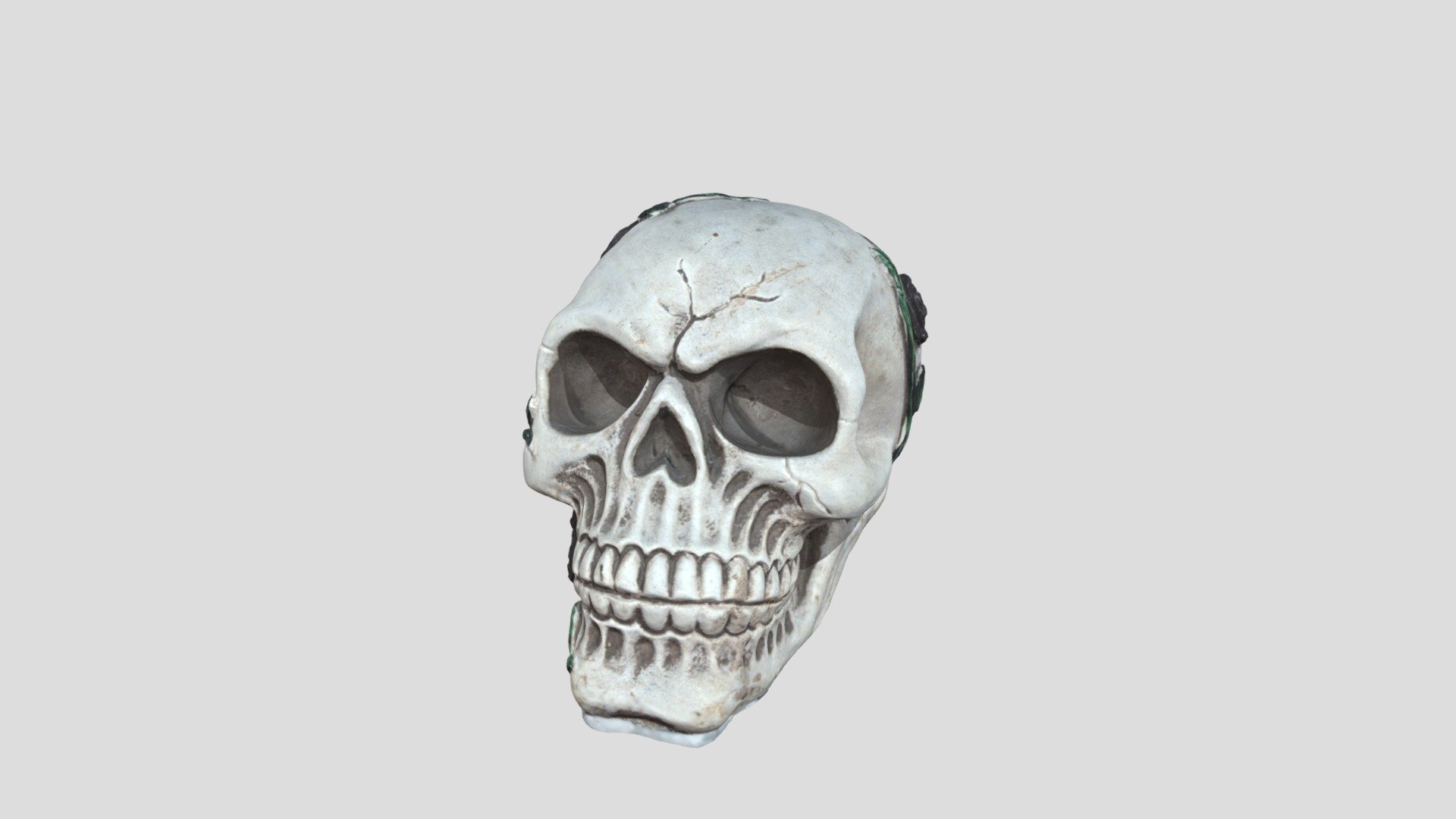 99 cent store skull - 3D model by echoyomarketing [46204e0] - Sketchfab