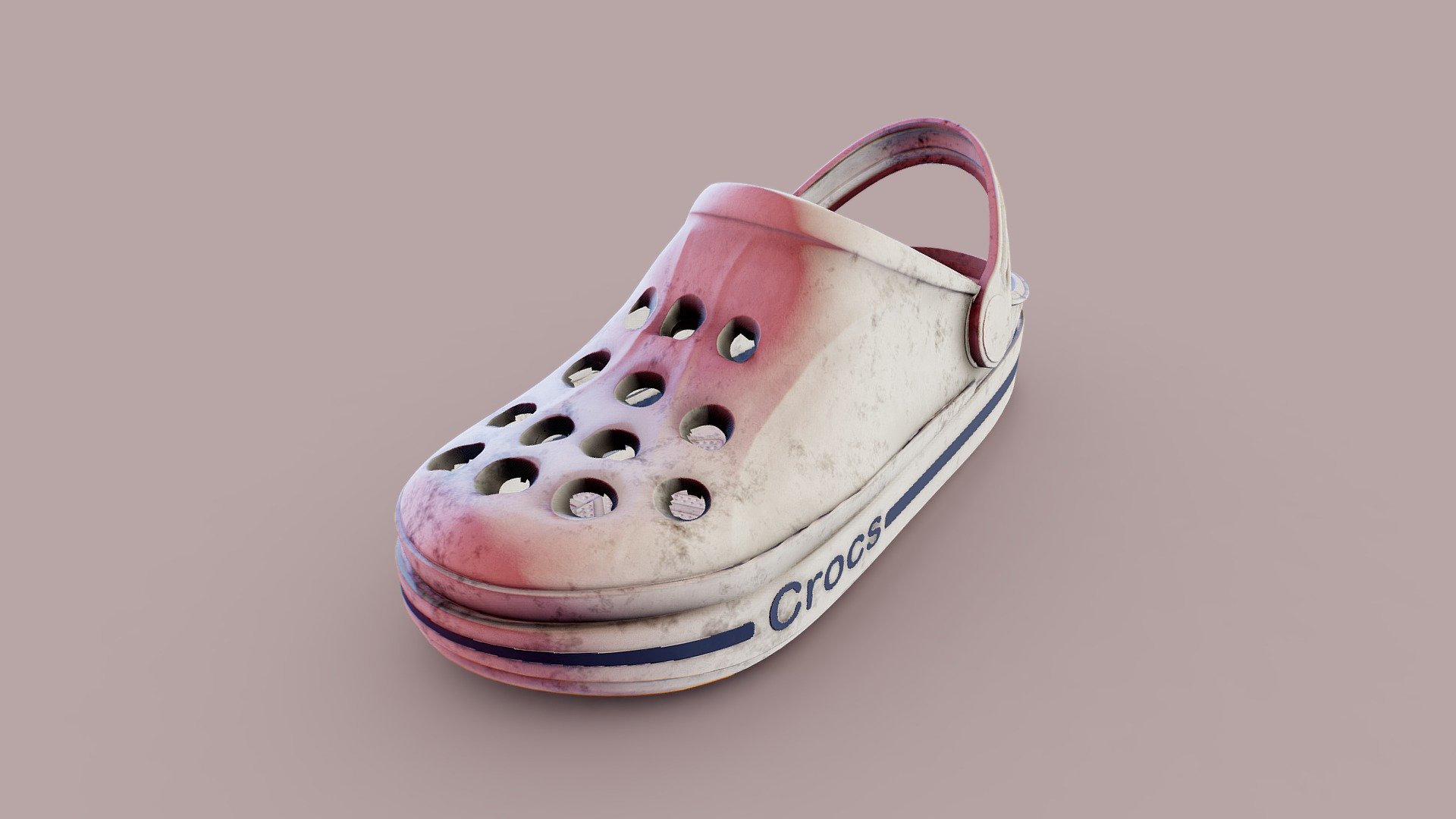 Croc Shoe - Download Free 3D model by Ziaraallman_3D (@Ziaraallman ...
