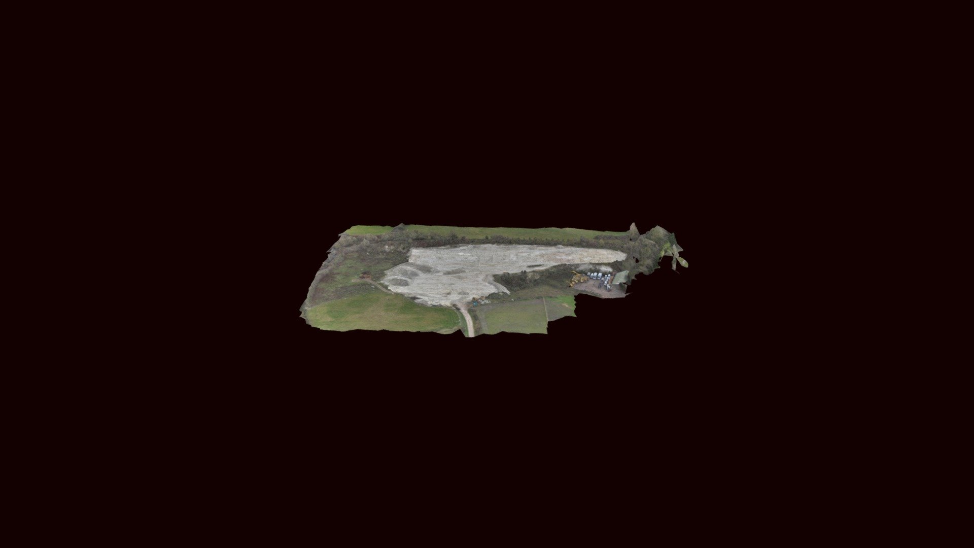 Essendon Chalk Quarry - 3D model by radi8uav [4623d23] - Sketchfab
