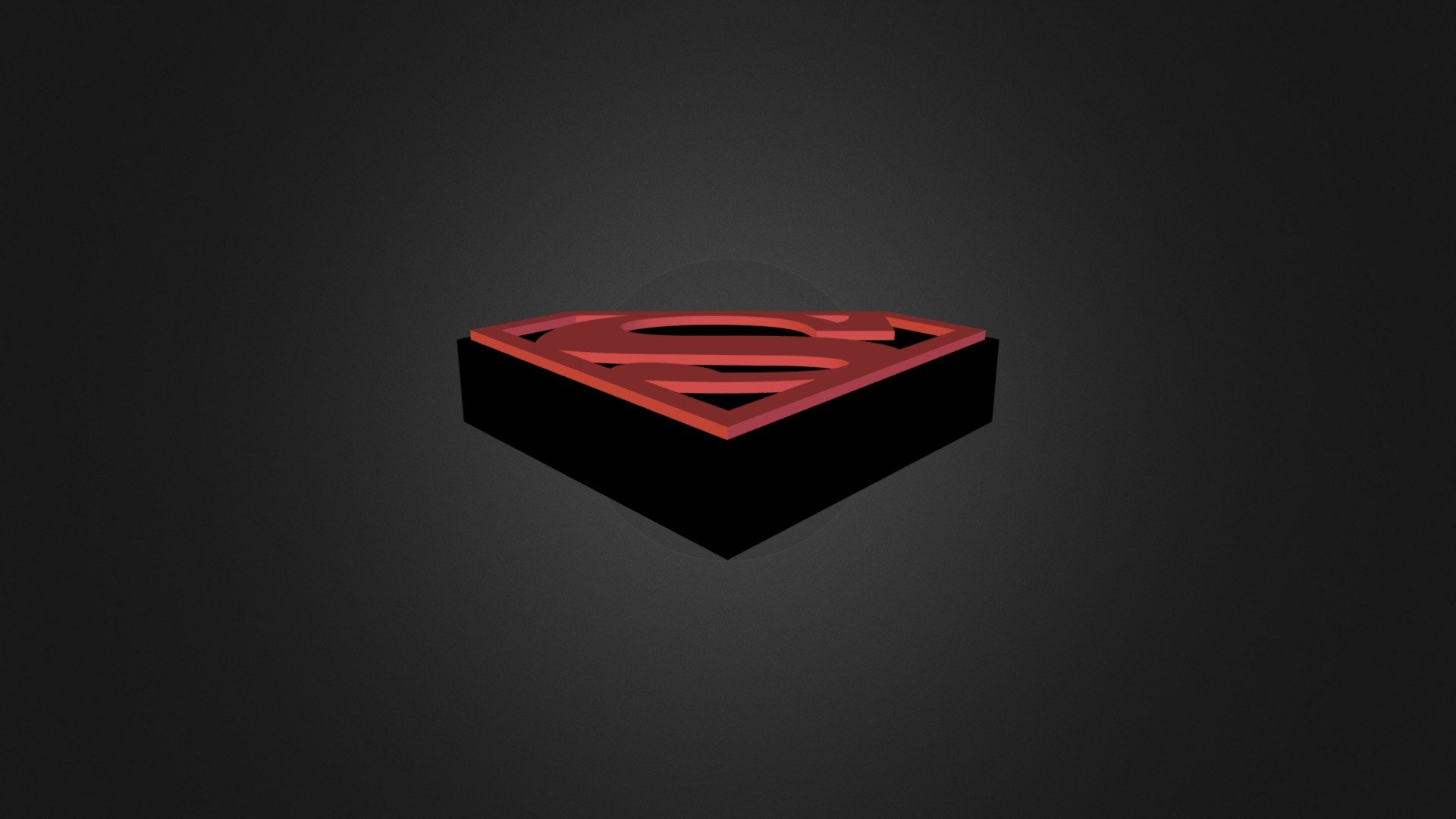 Superman Logo - 3D model by jslaby8 [46249d3] - Sketchfab