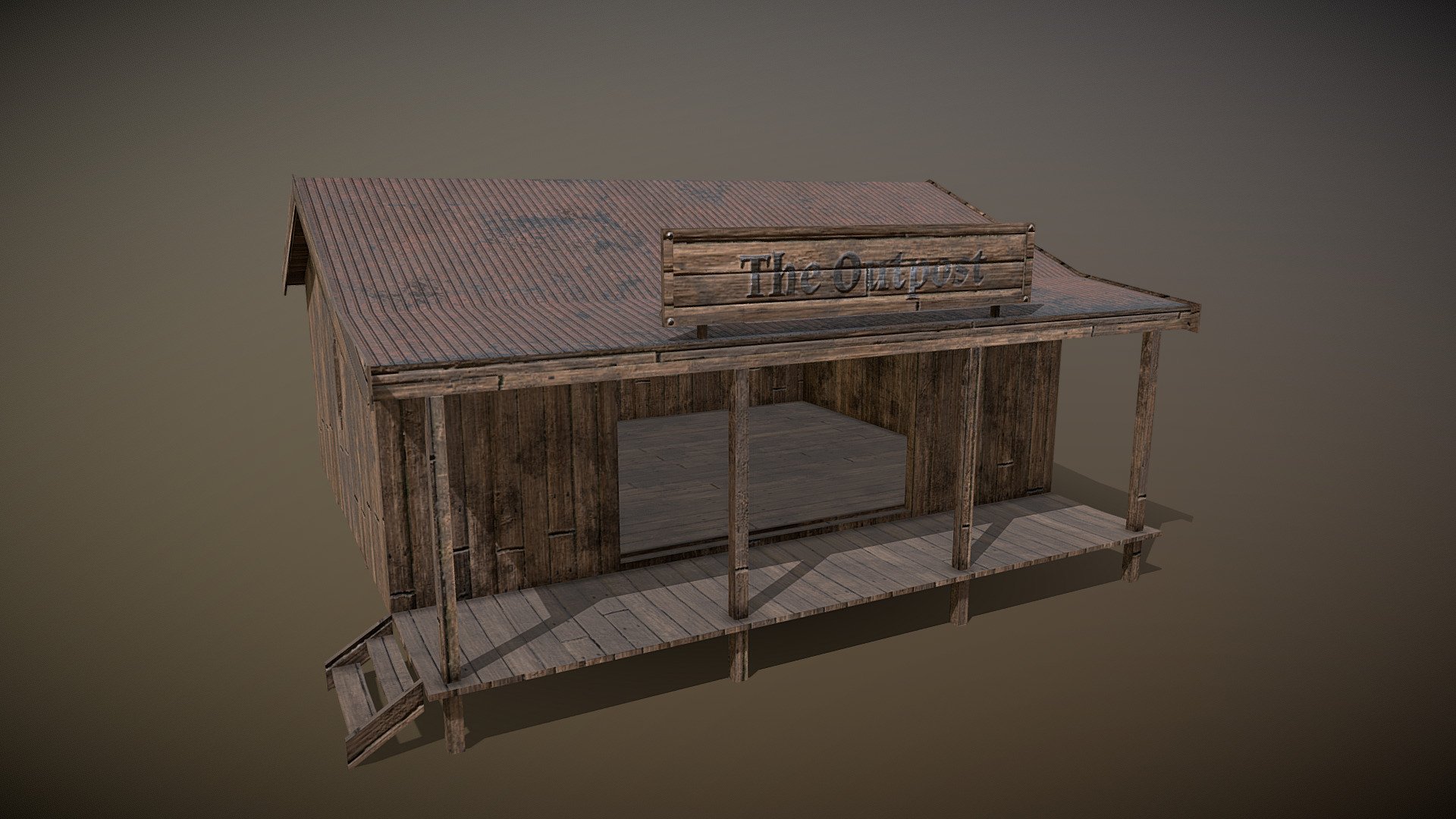 The Outpost - Buy Royalty Free 3D model by Thunder (@thunderpwn ...