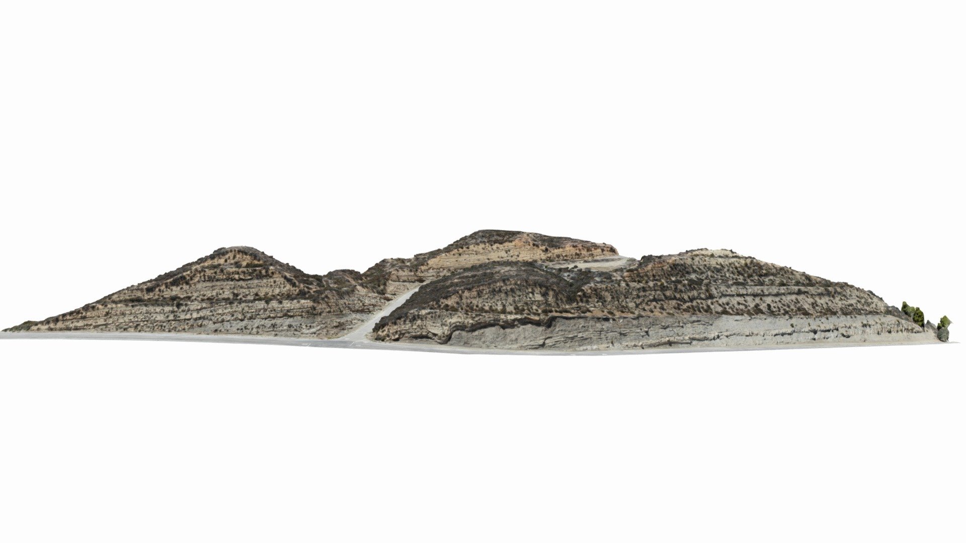 Ridge Basin: Templin Hwy & Old Ridge Route - 3D model by High Plains ...