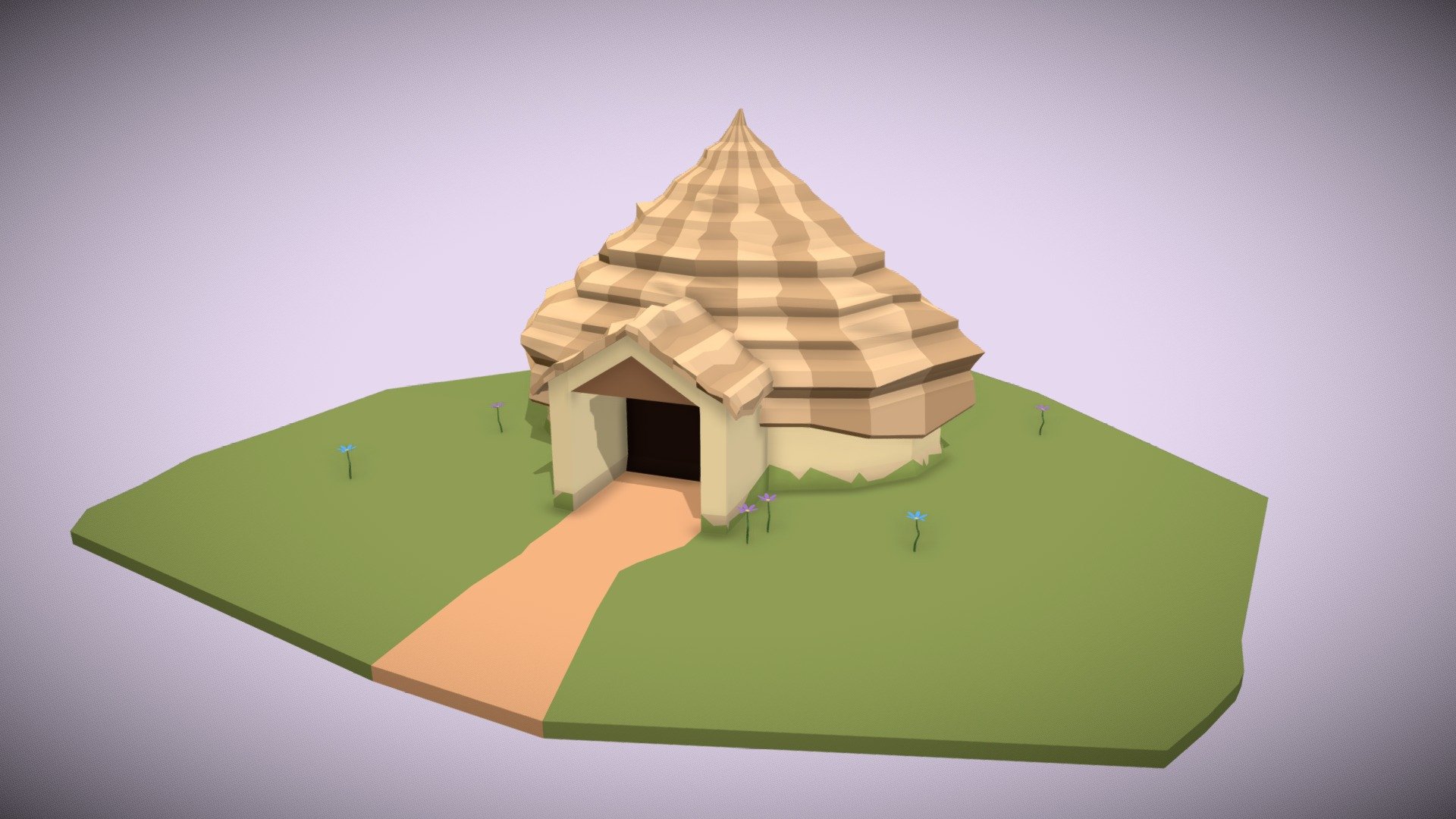 RoundHouse - 3D model by BradleyRyan [4626b04] - Sketchfab