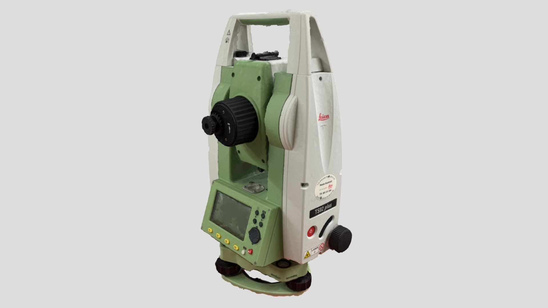 Leica Flexline TS02 Plus Total Station - Buy Royalty Free 3D model by ...