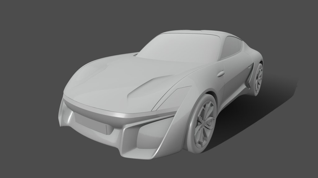 X-TAON: The Art Car Texturing Contest - A 3D model collection by Adobe ...