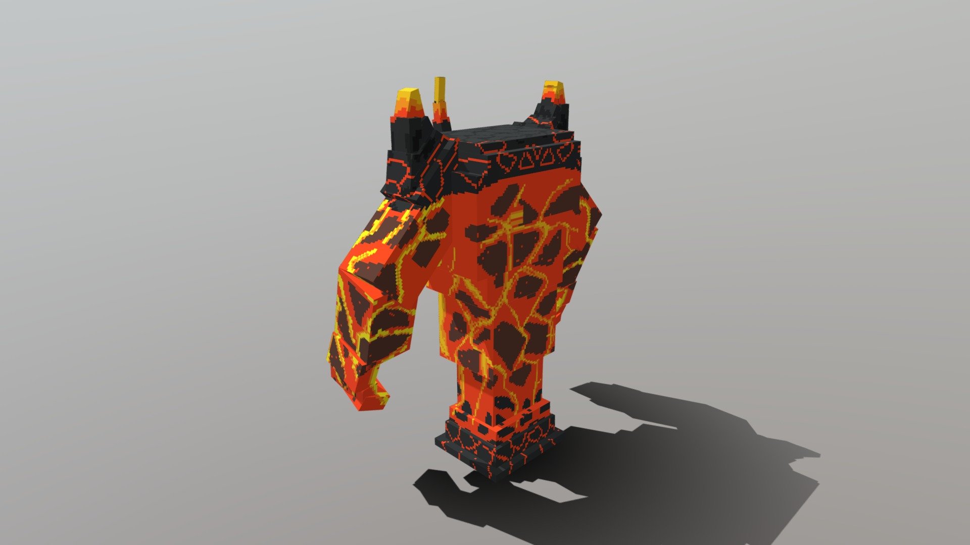 Burnin Fiend [ Minecraft Creature ] - 3D model by rehiga [462ace3 ...