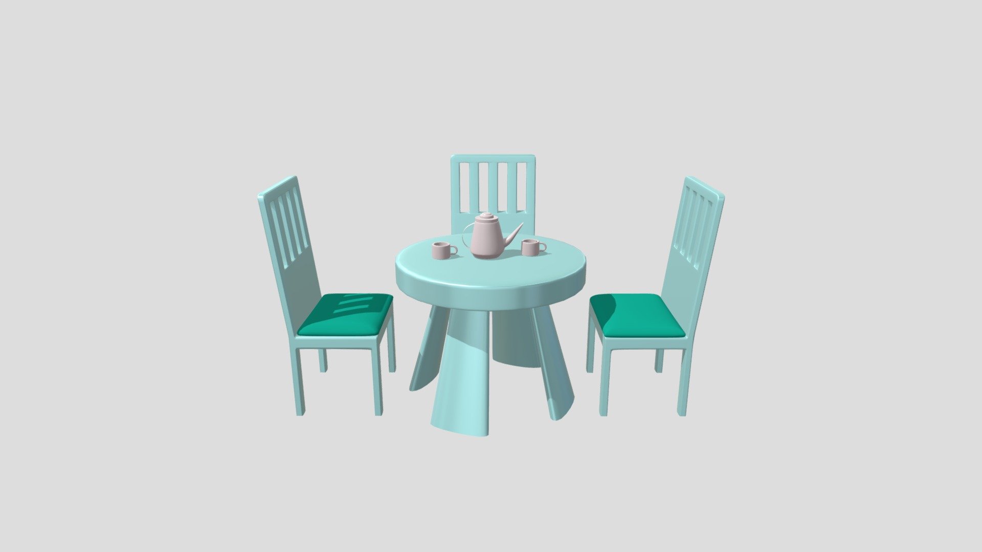 TEA TABLE - 3D model by animo_panda [462b7fb] - Sketchfab