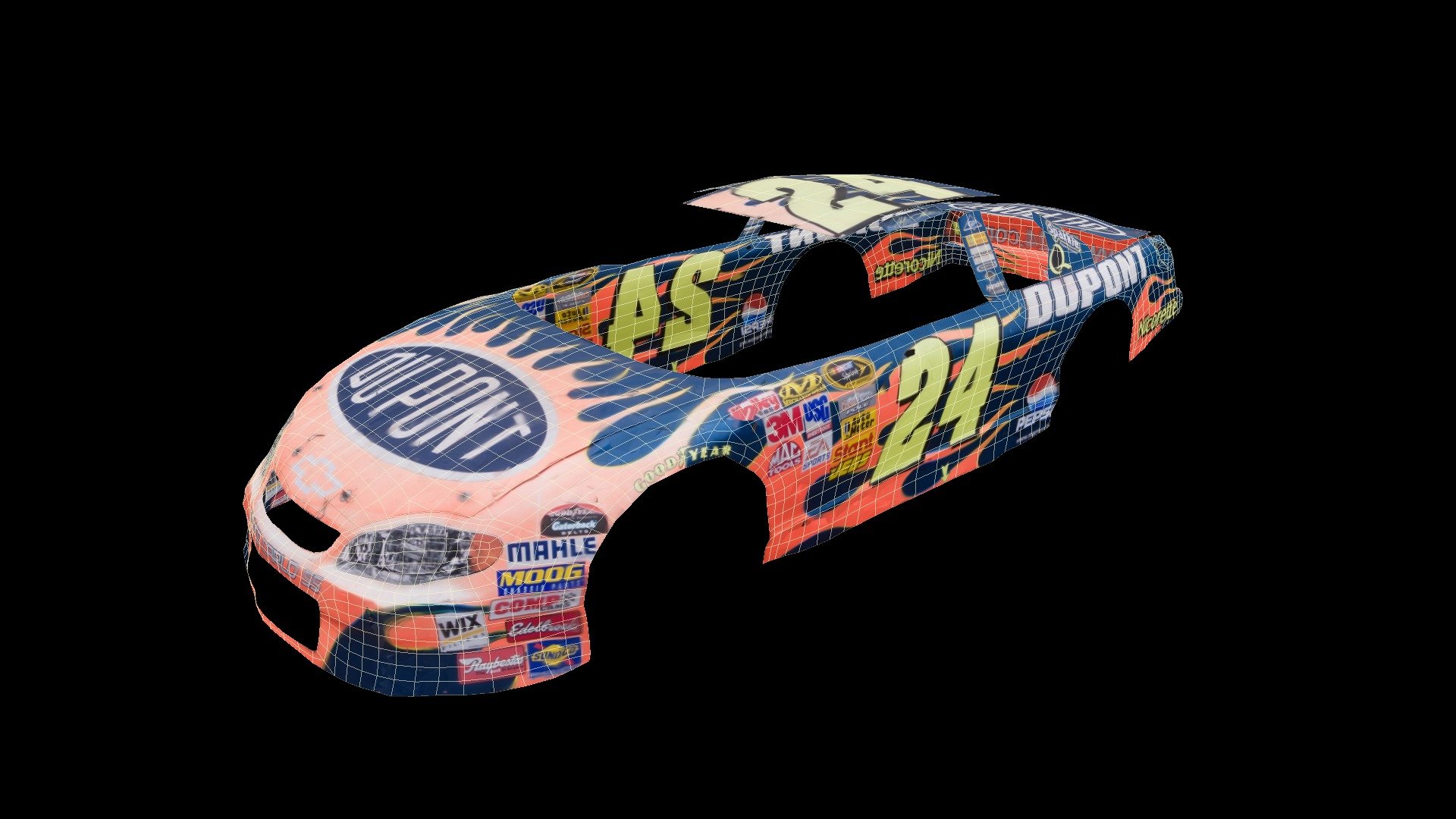 NASCAR Simplified - 3D model by Yuris Mangolds (@ymangolds) [462cf15 ...