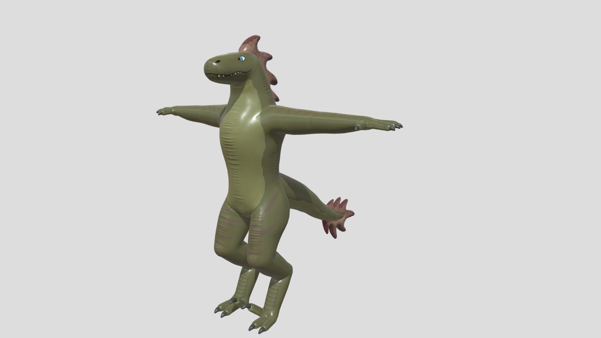 VRC Inflatable Raptor - 3D model by AsG_Alligator [462d6a6] - Sketchfab