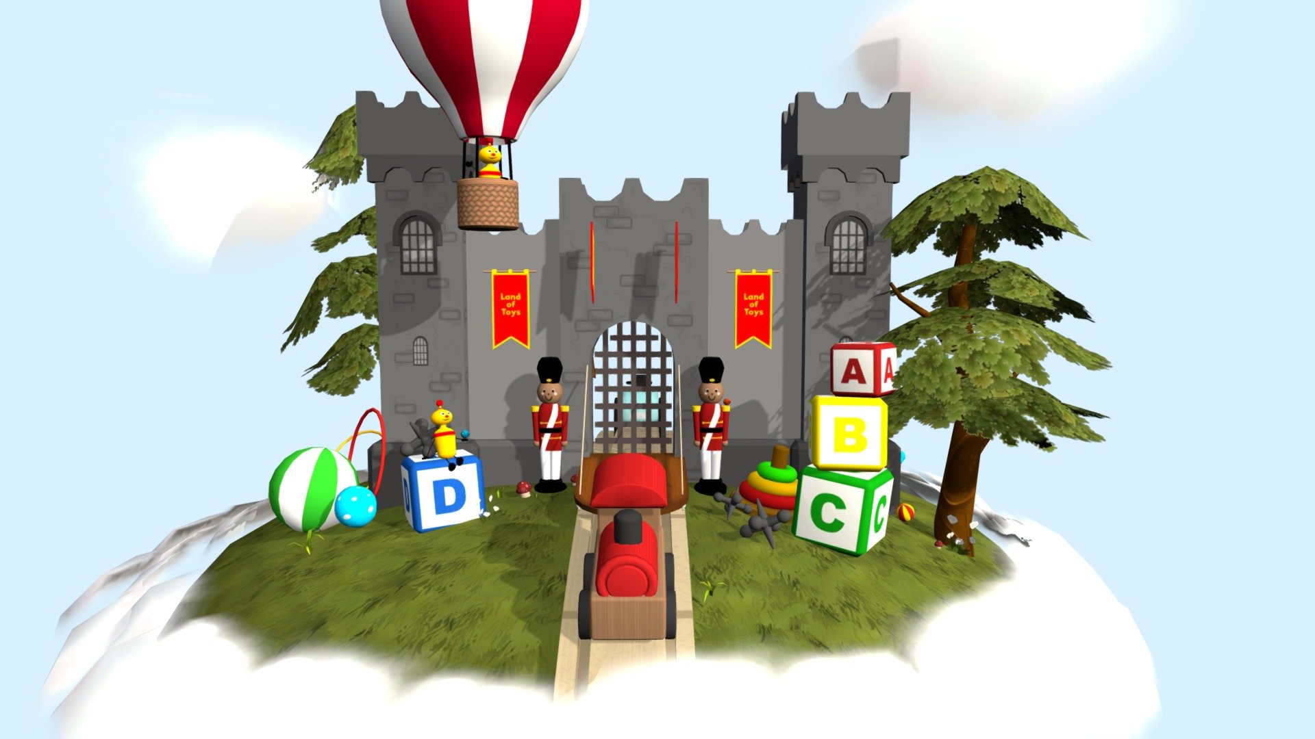 Land of Toys - 3D model by heatherholden_ [462fab7] - Sketchfab
