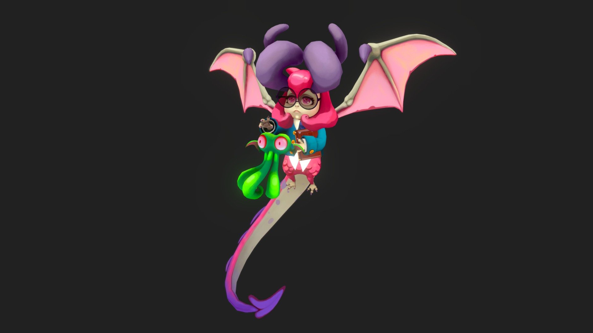 Little candy demon - 3D model by Plastikangelblue [462fcdd] - Sketchfab