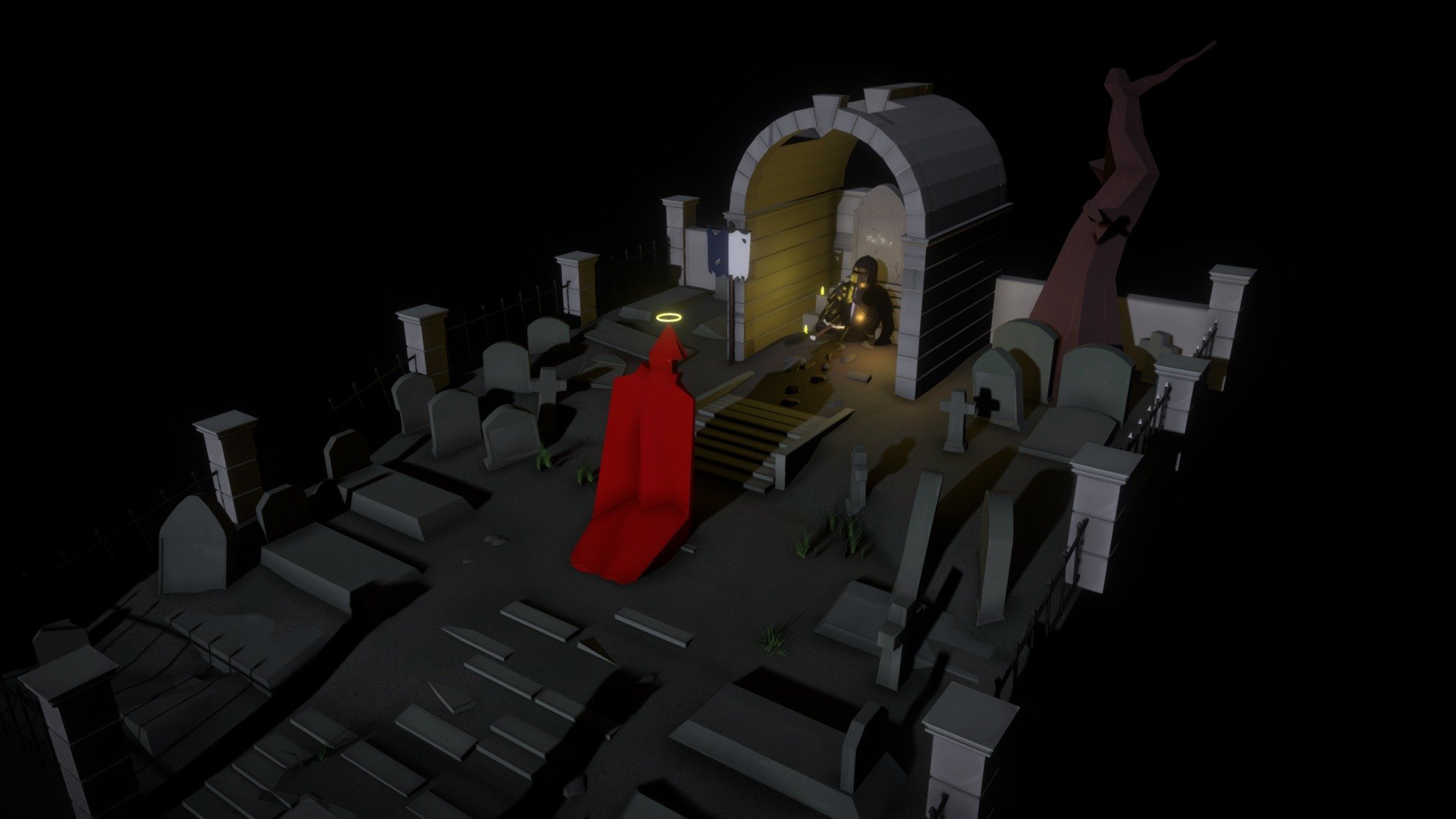 The Fallen Knight - 3D model by HarryDub [463020a] - Sketchfab