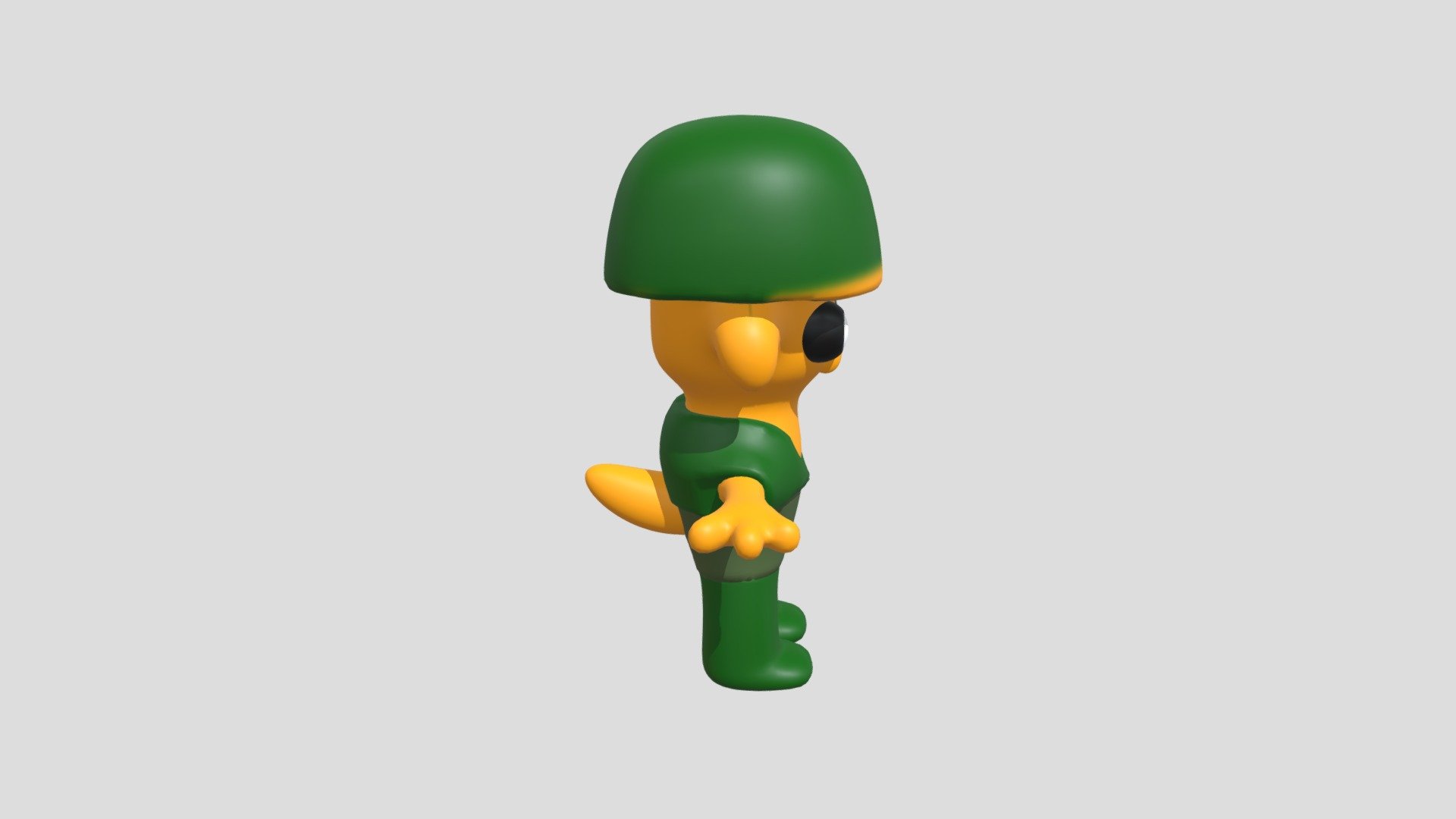 Jake Soldier (Adventure Time Fan Art) - Download Free 3D model by ...