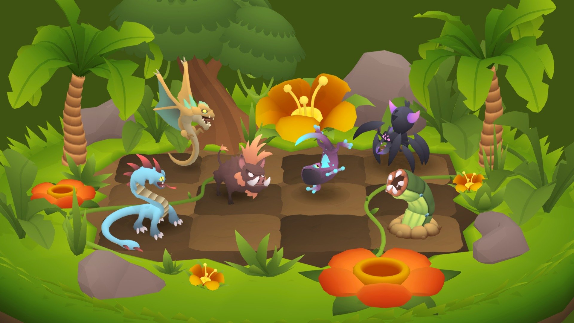 Critter Combat - 3D model by Justin T Phillips (@jtp360) [4630d68 ...