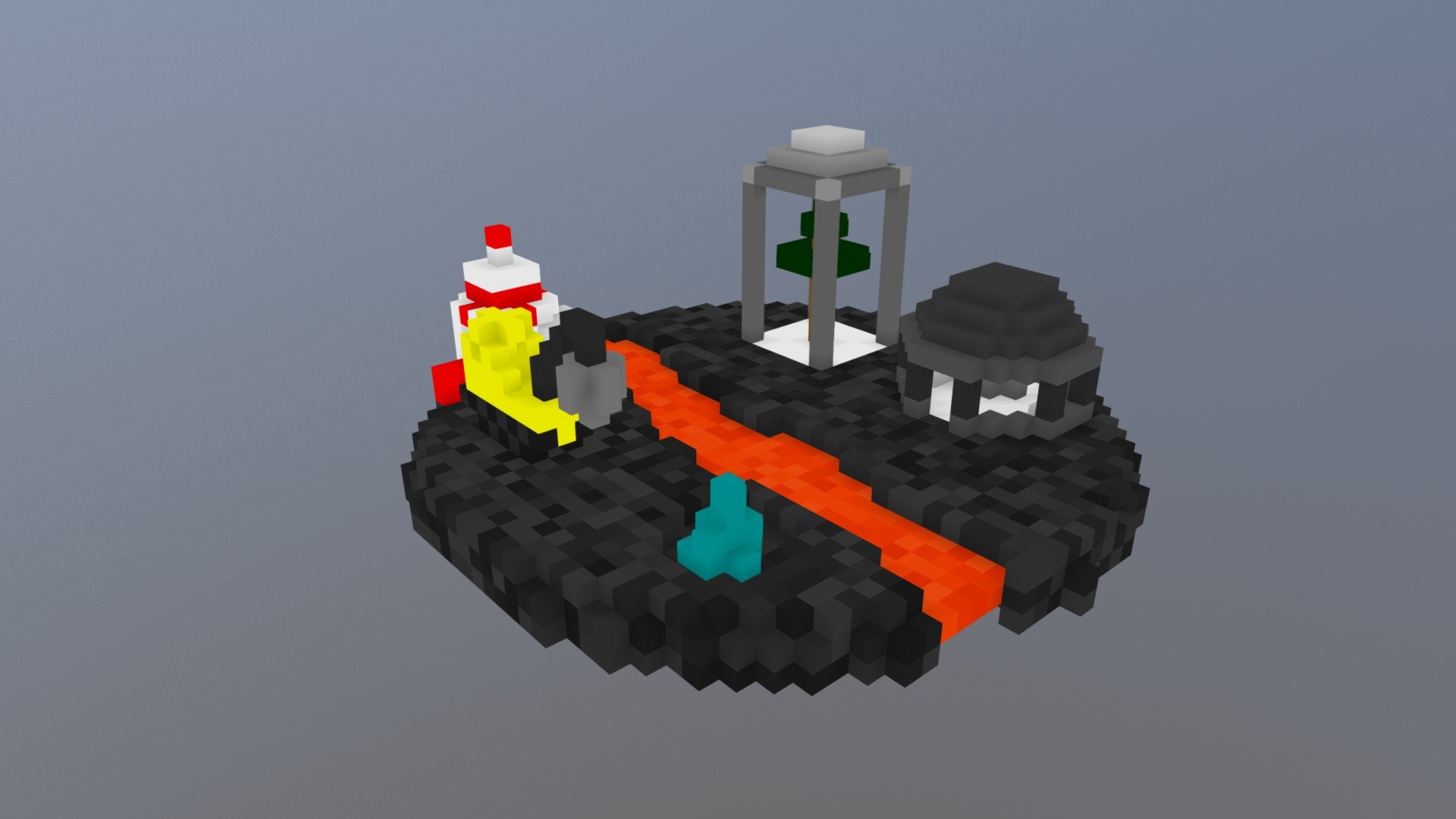 Space Colony - 3D model by _ZetaPlayz_ [4630f0b] - Sketchfab