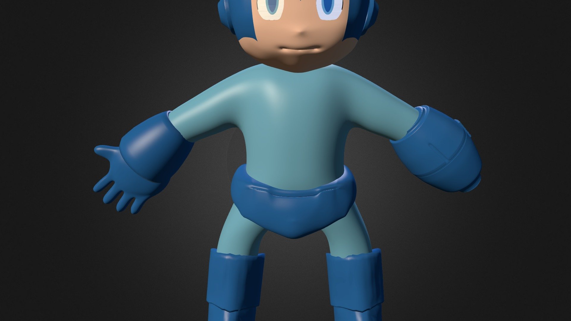 Megaman - 3D model by chdar [46313d9] - Sketchfab