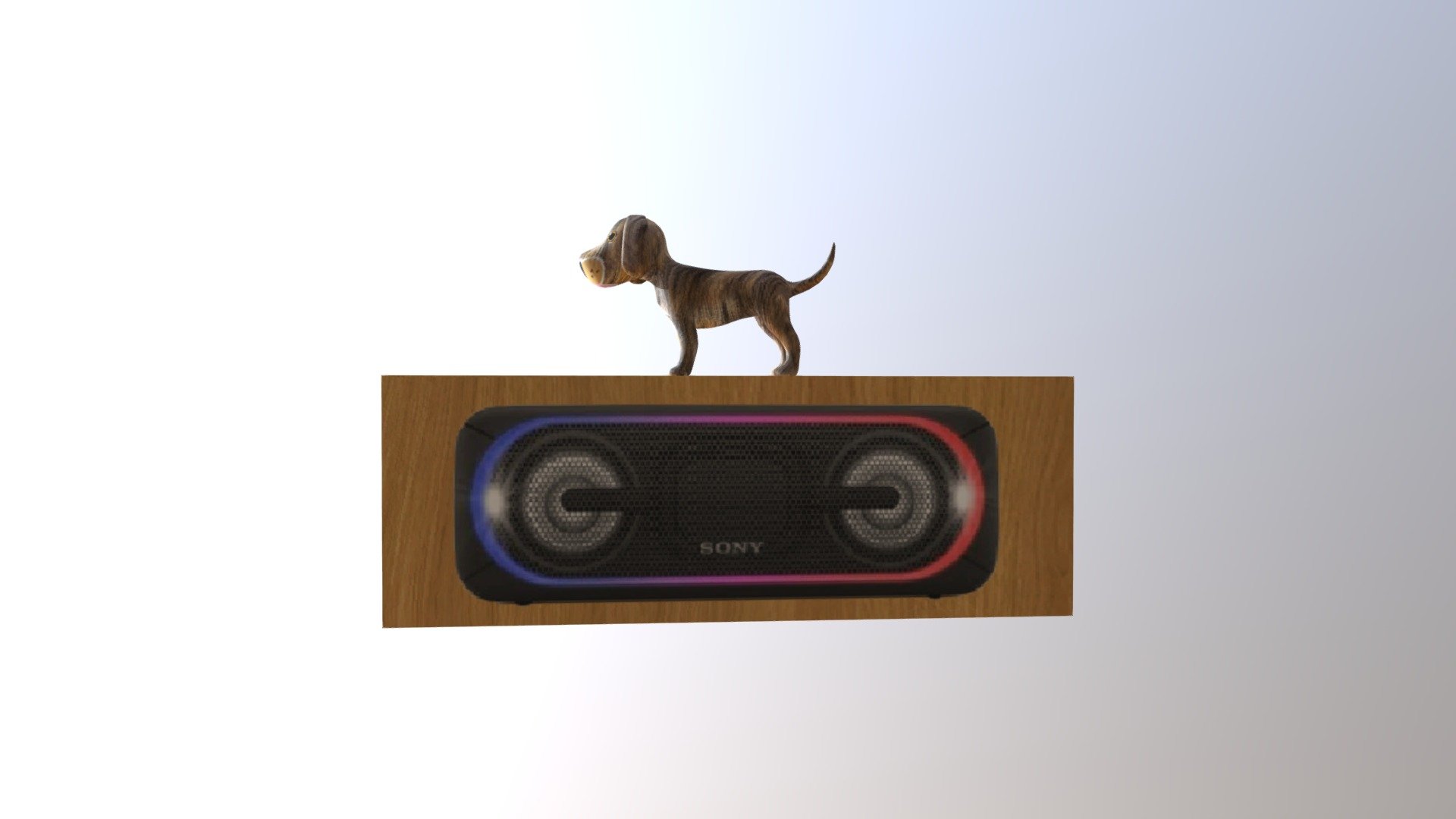 Anjing di atas Speker - Download Free 3D model by eddyhsd [46316df ...