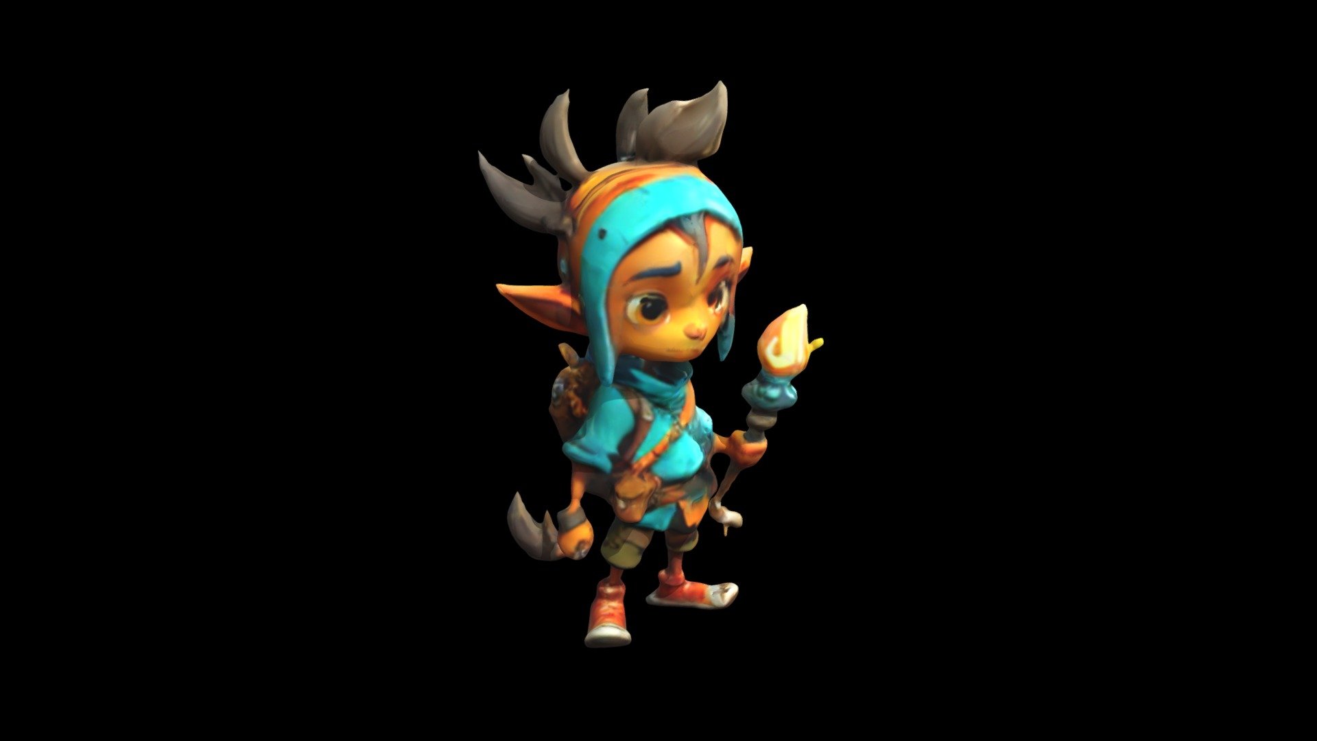 3D rendering of a cartoon character. - Download Free 3D model by klrxyz ...